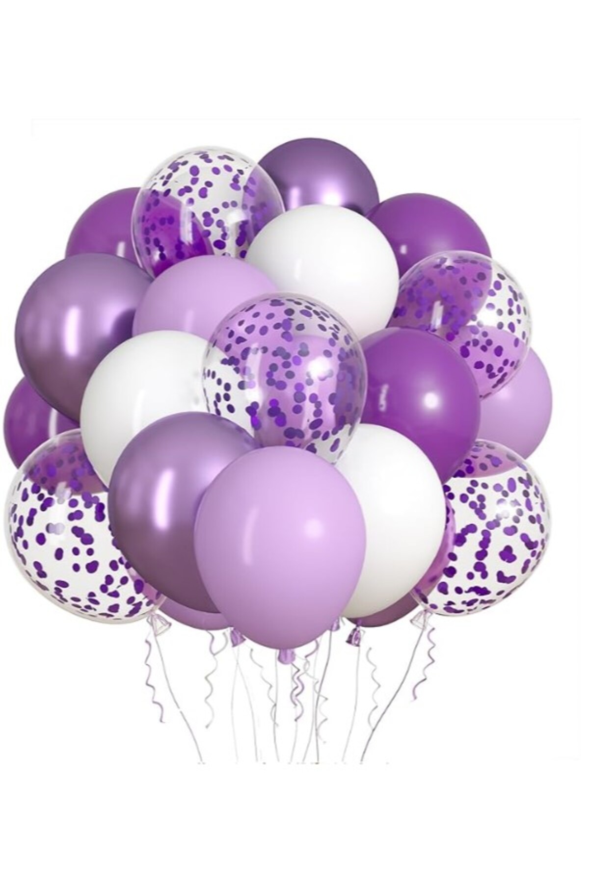 party mix Balon Set 25'li Parti Balonu Konfetili Balon Doğum Günü Balon ...