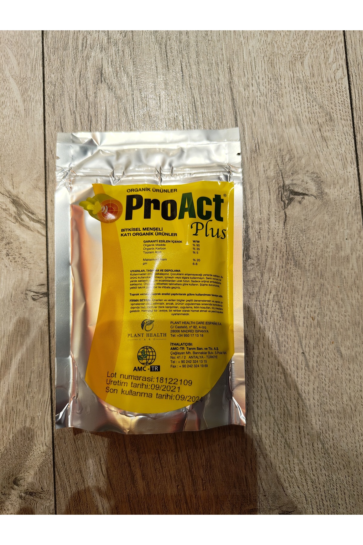 AMC Tarım Proact Plus Çim Ve Bitki Güçlendirme Bitkisel Menşeili Katı ...