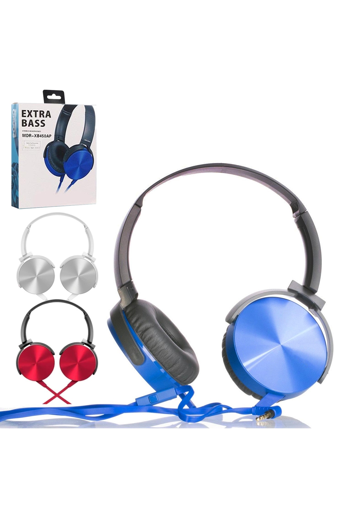 Escom PC KABLOLU KULAK ÜSTÜ KULAKLIK 2MT 3.5MM MİKROFONLU MDR-XB450AP Fiyatı, Yorumları - Trendyol