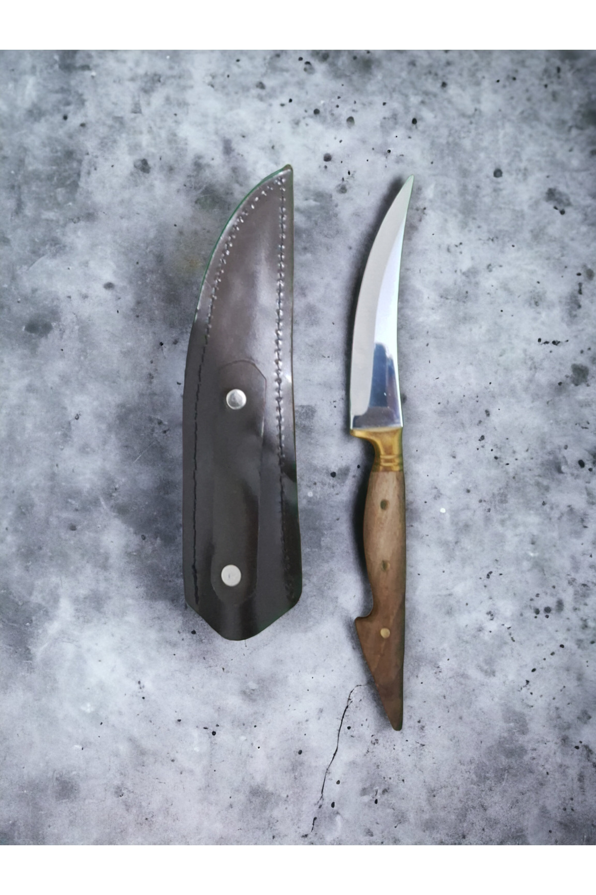 Uplife Ahşap Saplı Efsanevi Osmanlı Hançer Av ve Kamp Bıçağı 31 cm ...