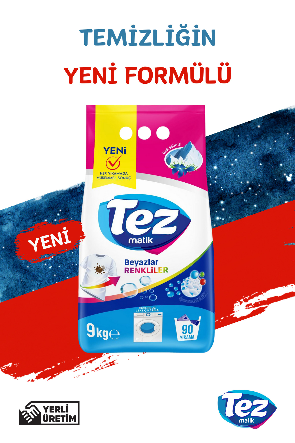 Tez Matik Toz Deterjan Renkliler Ve Beyazlar Için Derinlemesine ...