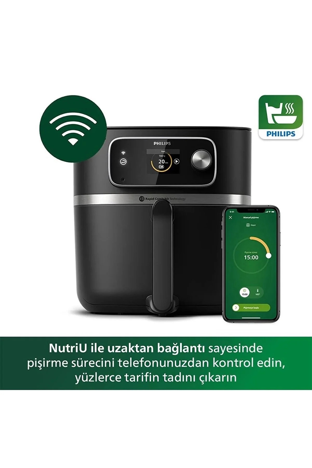 Philips Airfryer Combi XXL Connected 7 Kişilik 8,3 Litre Fiyatı ...