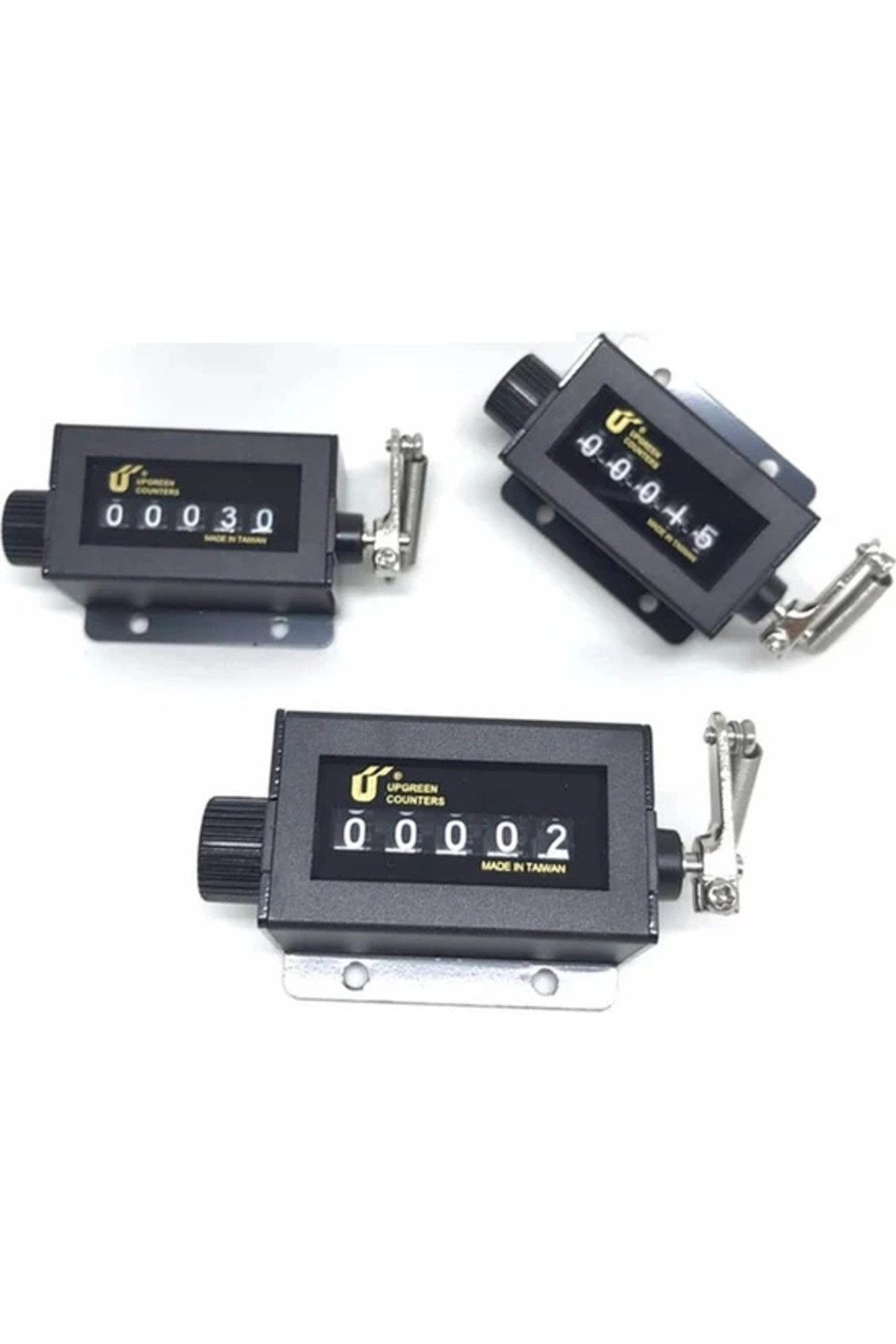 Dekals 3 Adet Mekanik Darbe Sayıcı Sayı Sayaç Numaratör 5 Haneli ...