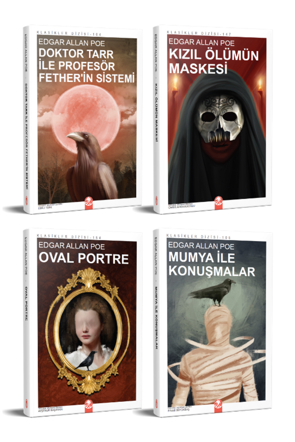 Kızıl Panda Yayınevi Edgar Allan Poe Seti (4 Kitap) - Fiyatı, Yorumları