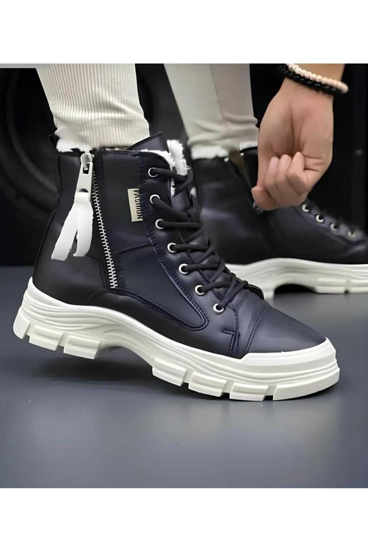 BAYRAMOĞLU KUNDURA BYK 276 CONPAX 5428 FERMUAR DETAYLI RAHAT ŞIK KADIN BOT - Fiyatı, Yorumları