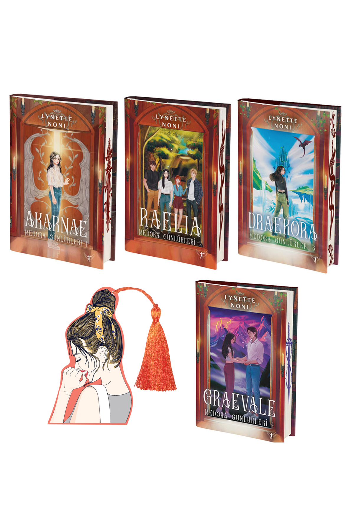 Artemis Yayınları Lynette Noni - Medora Günlükleri - Full Set- Ciltli ...