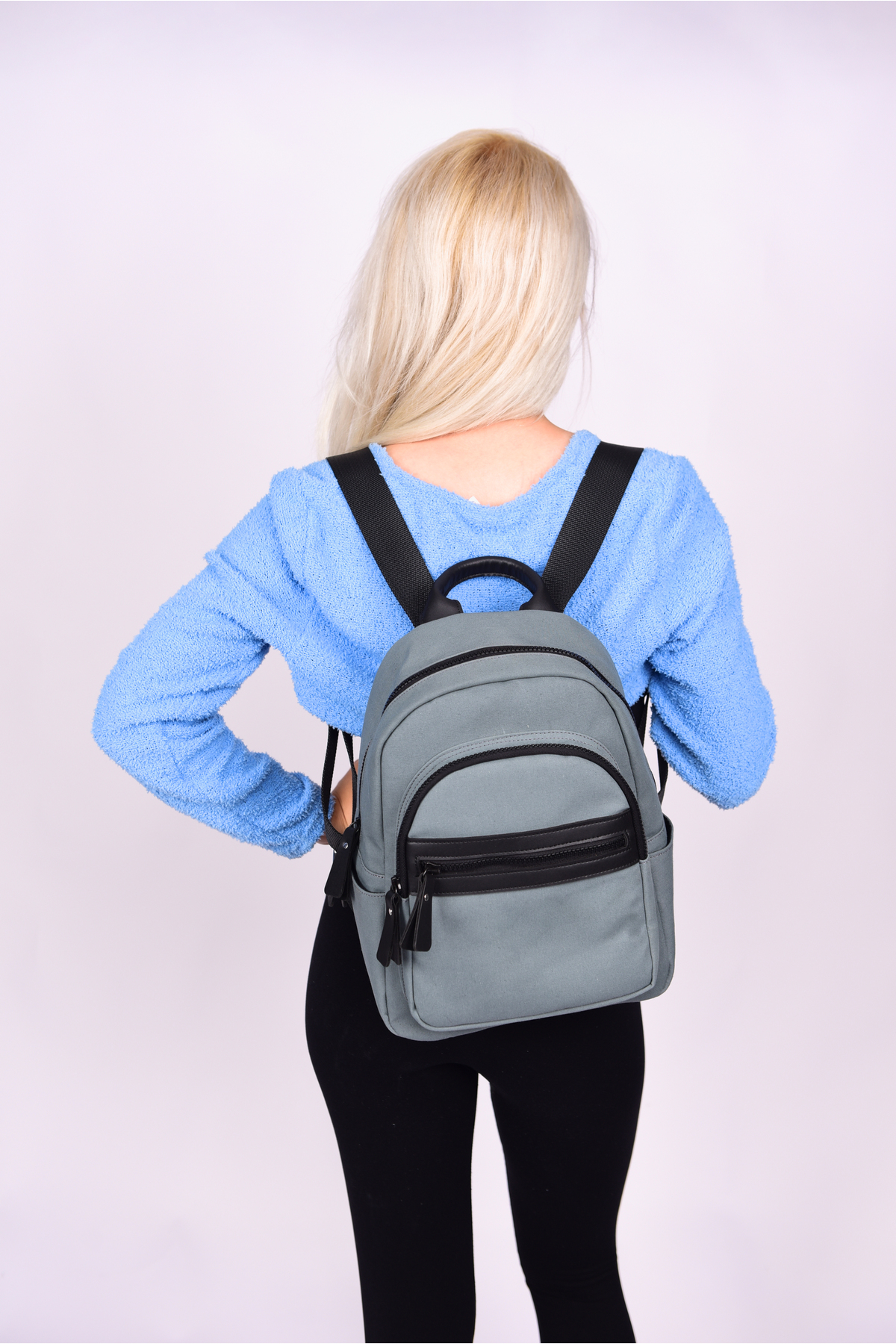 Chepni ÇİFT BÖLMELİ DERİ DETAYLI KADIN SIRT ÇANTASI Fiyatı, Yorumları ...