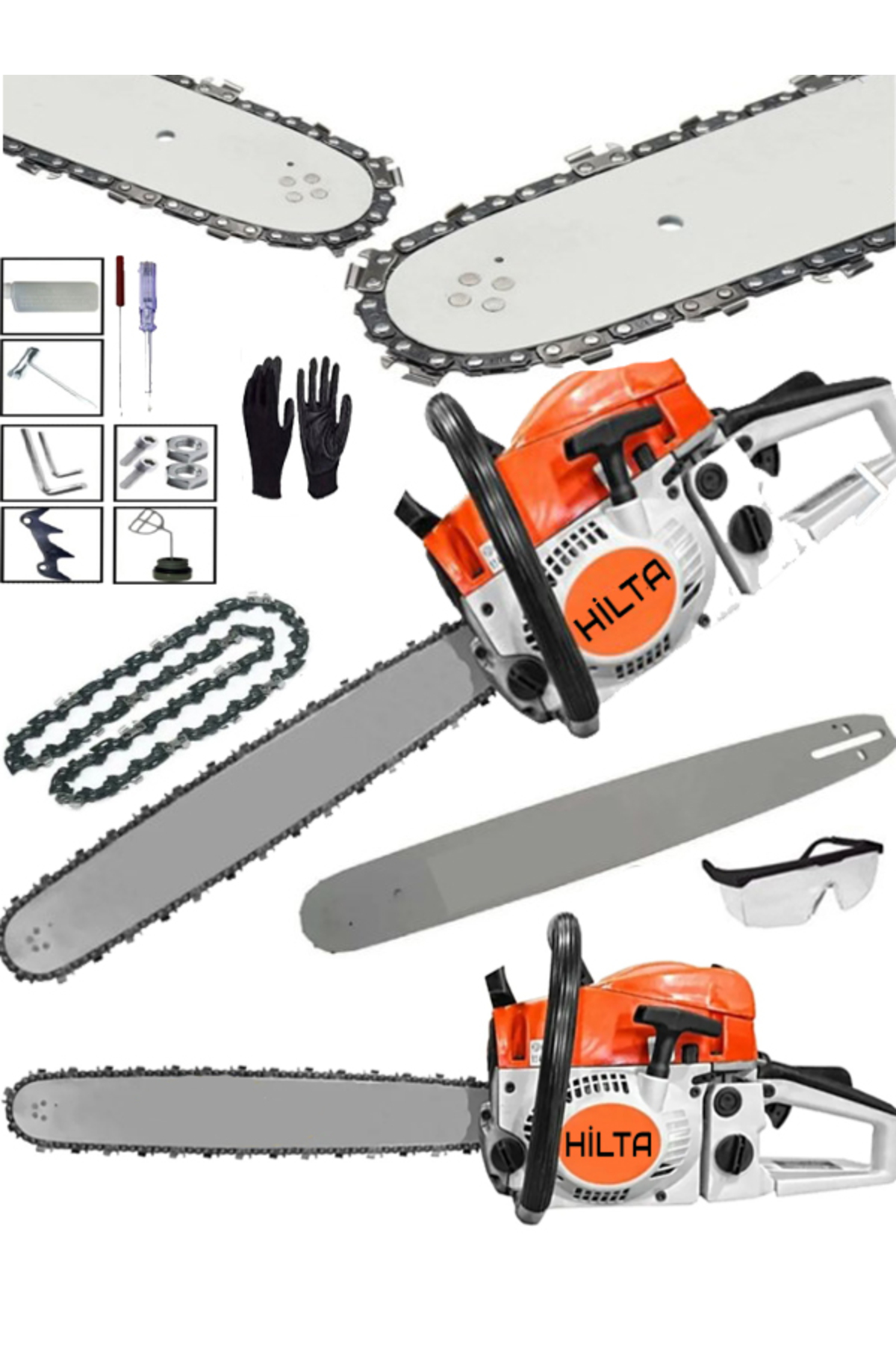 Hilta Power Alman Çelik Karter 13 Hp Çelik Dişli Benzinli Ağaç Kesim ...