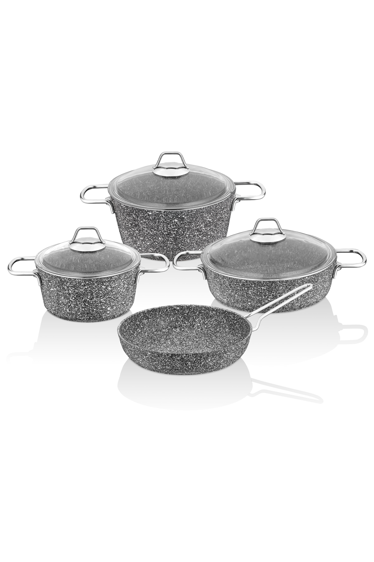 Taç Mastercook 7 Parça Granit Tencere Seti (metal Saplı) Fiyatı ...