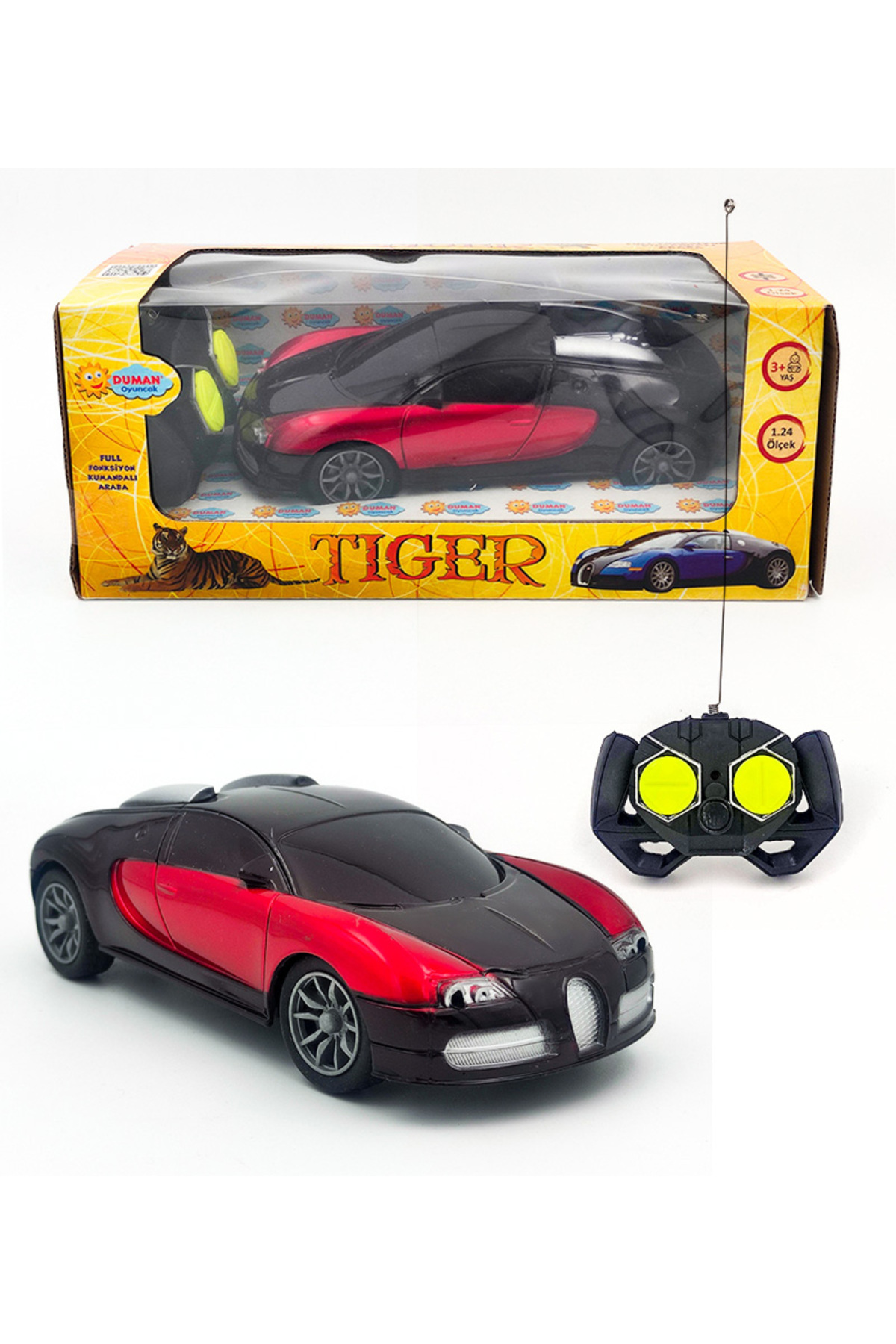 Genel Markalar 1:24 TİGER FULL FONK. UZAKTAN KUMANDALI ARABA - Fiyatı ...
