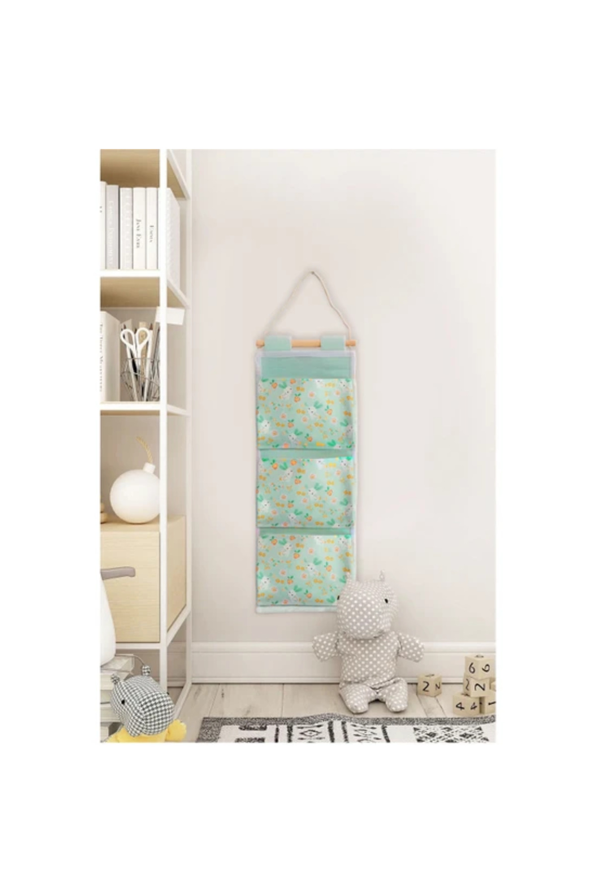 MARKADEKOR Tavşan Desenli Üçlü Askılı Organizer 55x20Fiyatı, Yorumları ...