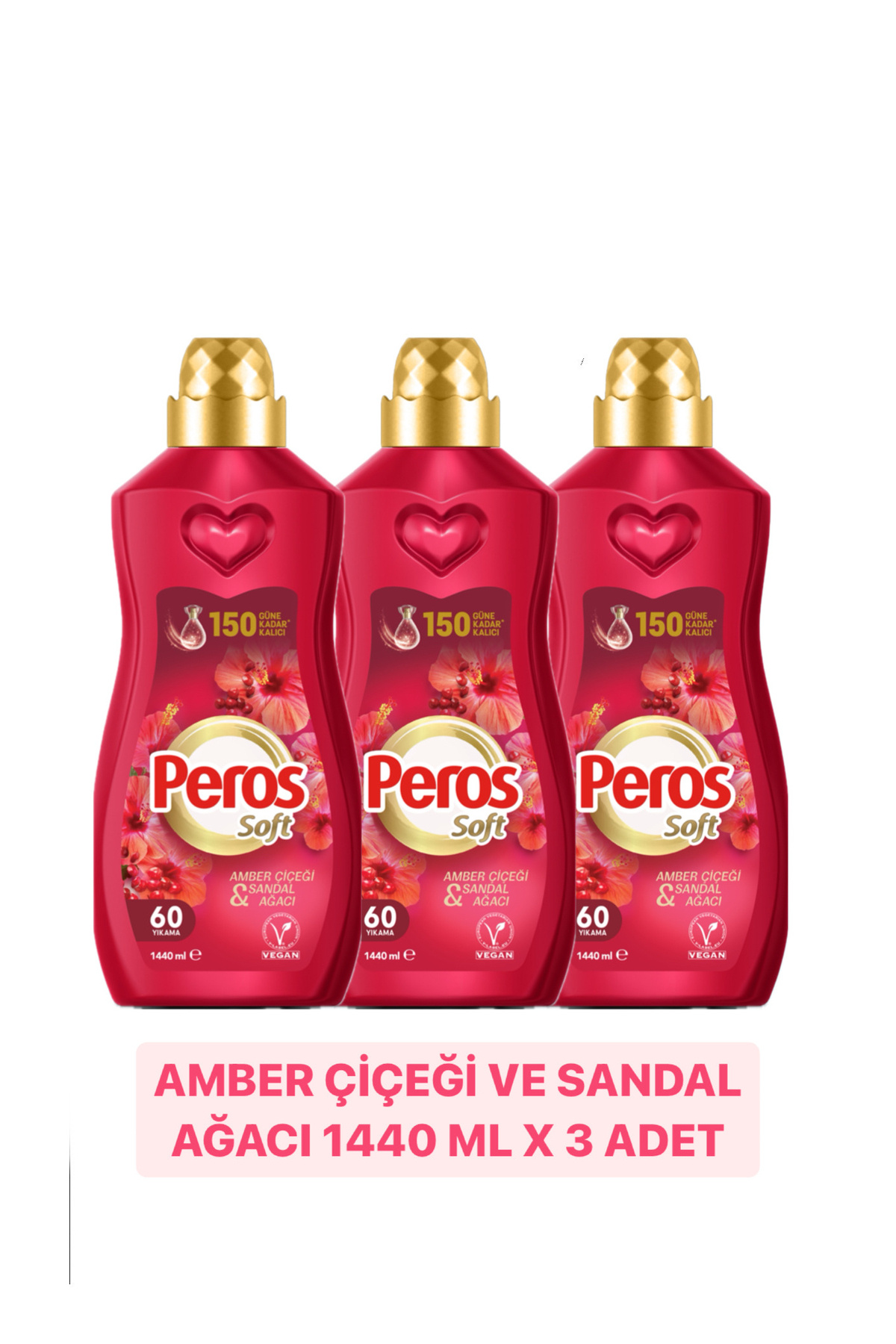 Peros KONSANTRE AMBER ÇİÇEĞİ VE SANDAL AĞACI 1440 ML X 3 ADET Fiyatı ...