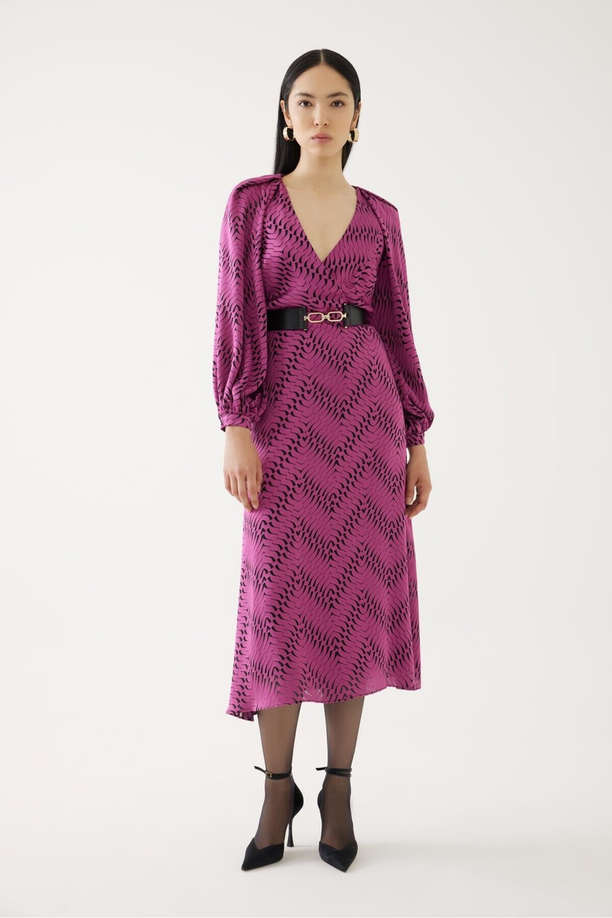 Exquise Derin V Yaka Elbise Fiyatı, Yorumları - Trendyol