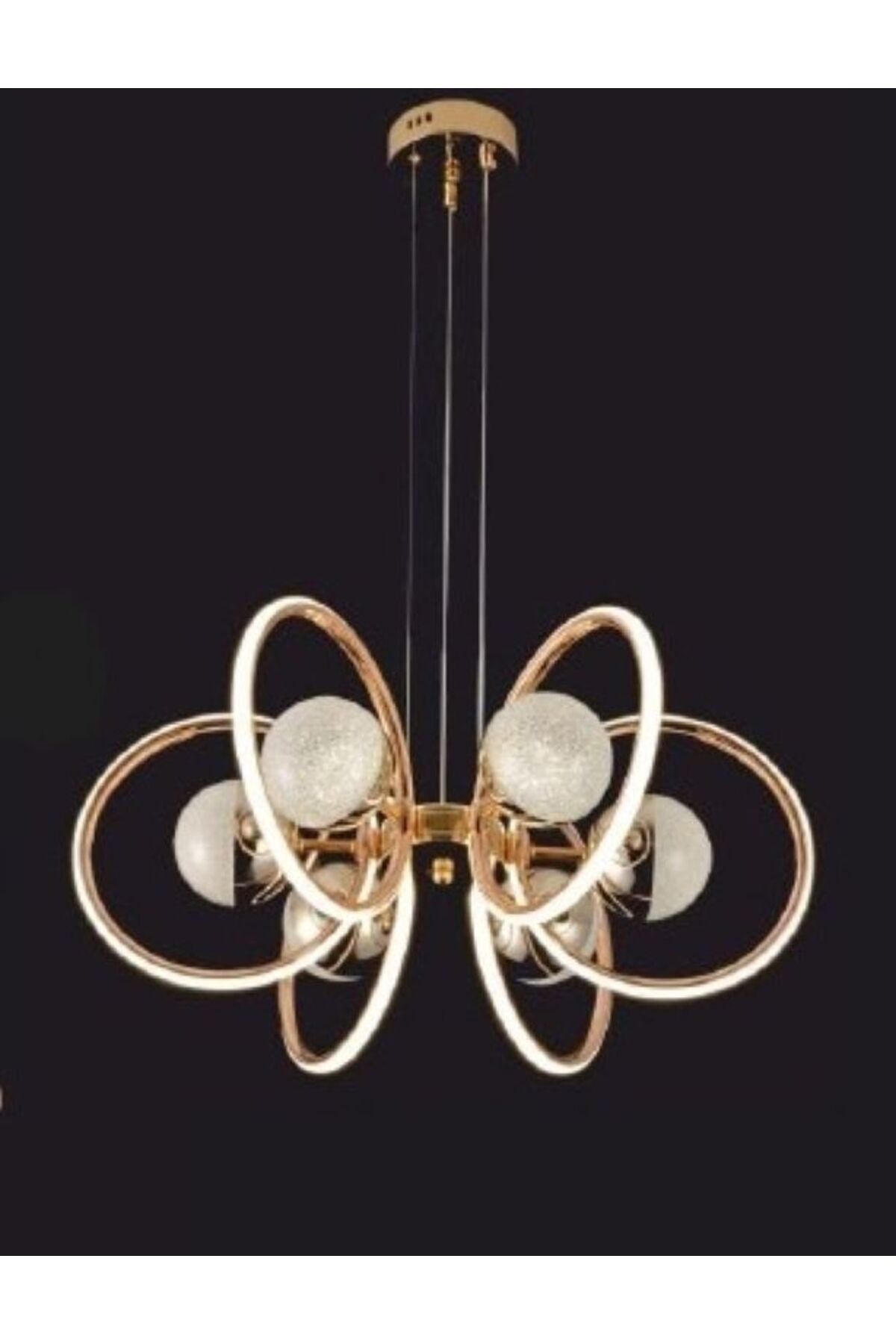 Crystal Palace Led Avize - Ledli Avize - 6 Başlıklı Sarkıt Avize ...