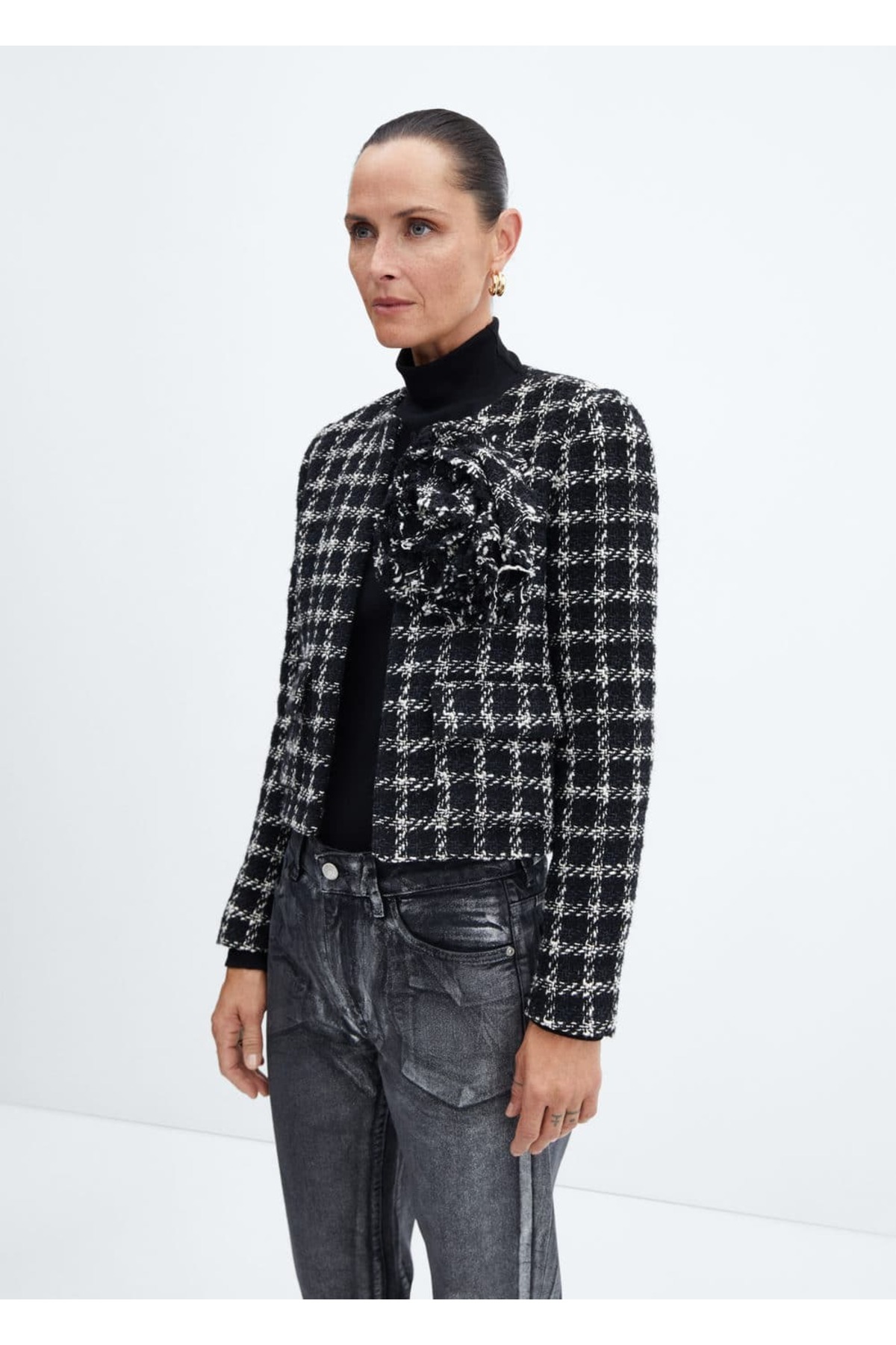 MANGO Maksi çiçekli tüvit ceket Fiyatı, Yorumları - Trendyol