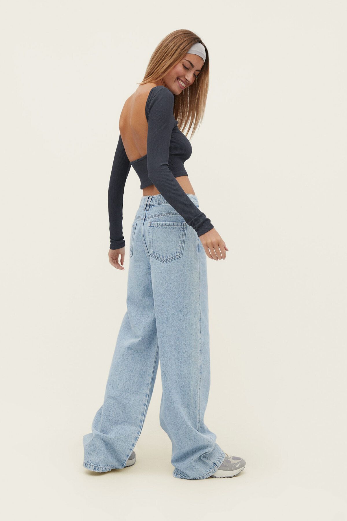 Stradivarius Geniş Paça Jean Fiyatı Yorumları Trendyol