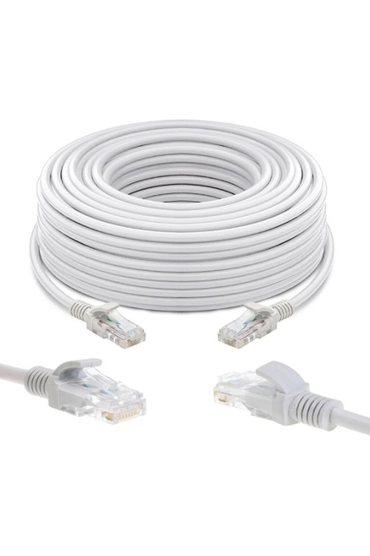 ŞANLED Cat6 Lan Internet Data Kablosu(ethernet Modem Rj45 Uçlu Jacklı ...