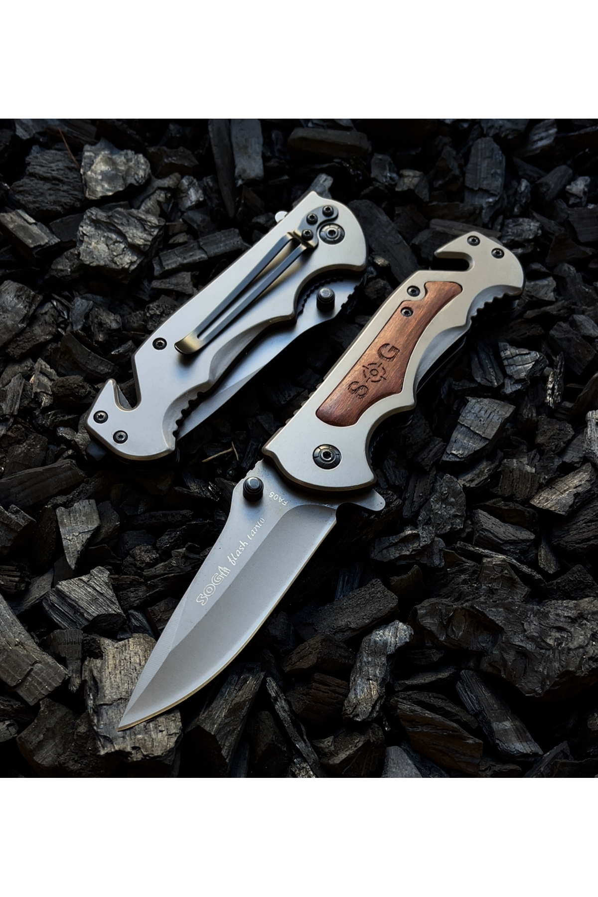John Connely SOG Flash Tanto Model Series Kaliteli Paslanmaz Çelik Avcı ...