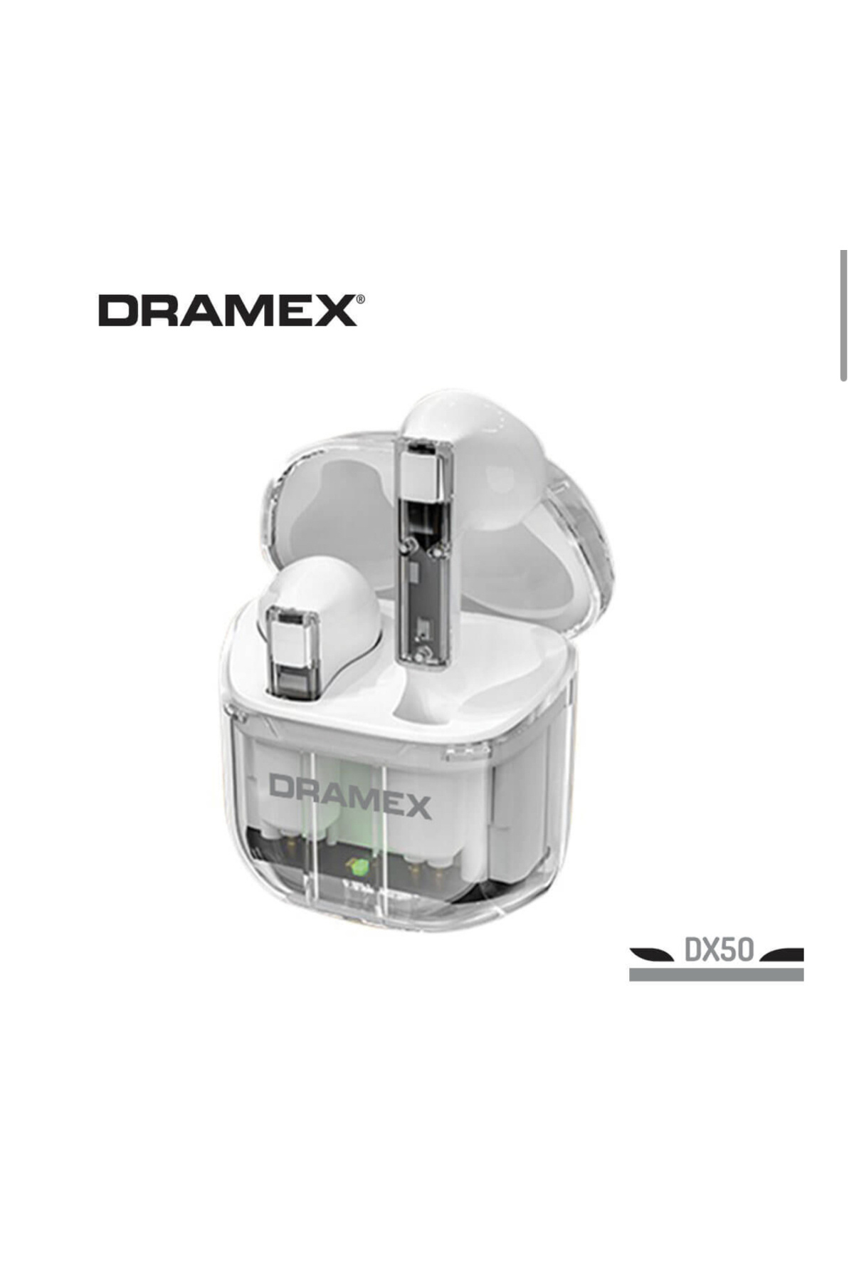 Genel Markalar Dx50 Şeffaf Bluetooth Kulak Içi Kulaklık Fiyatı ...
