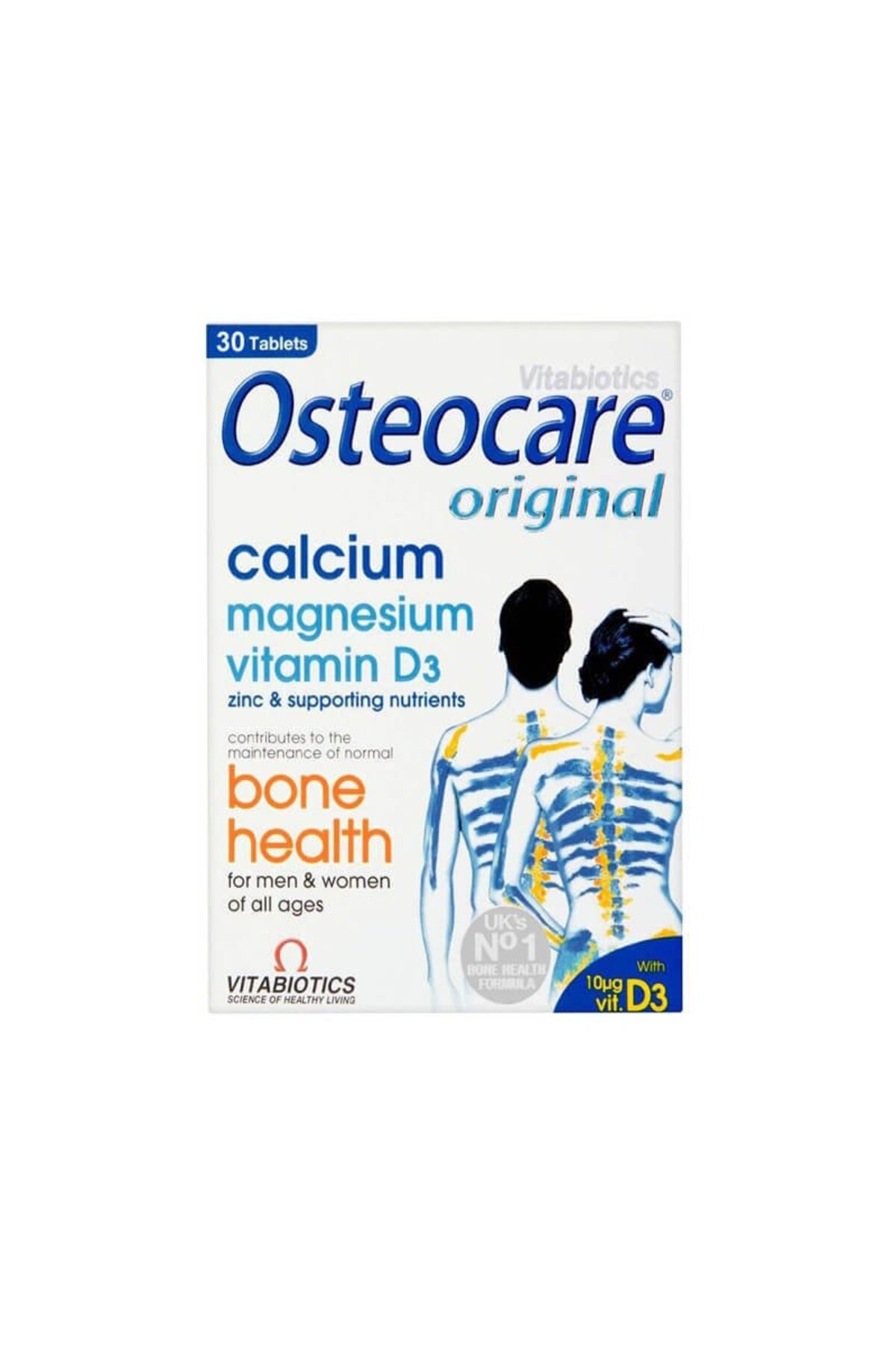 Vitabiotics Osteocare Original Calcium 30 Tablets - Fiyatı, Yorumları