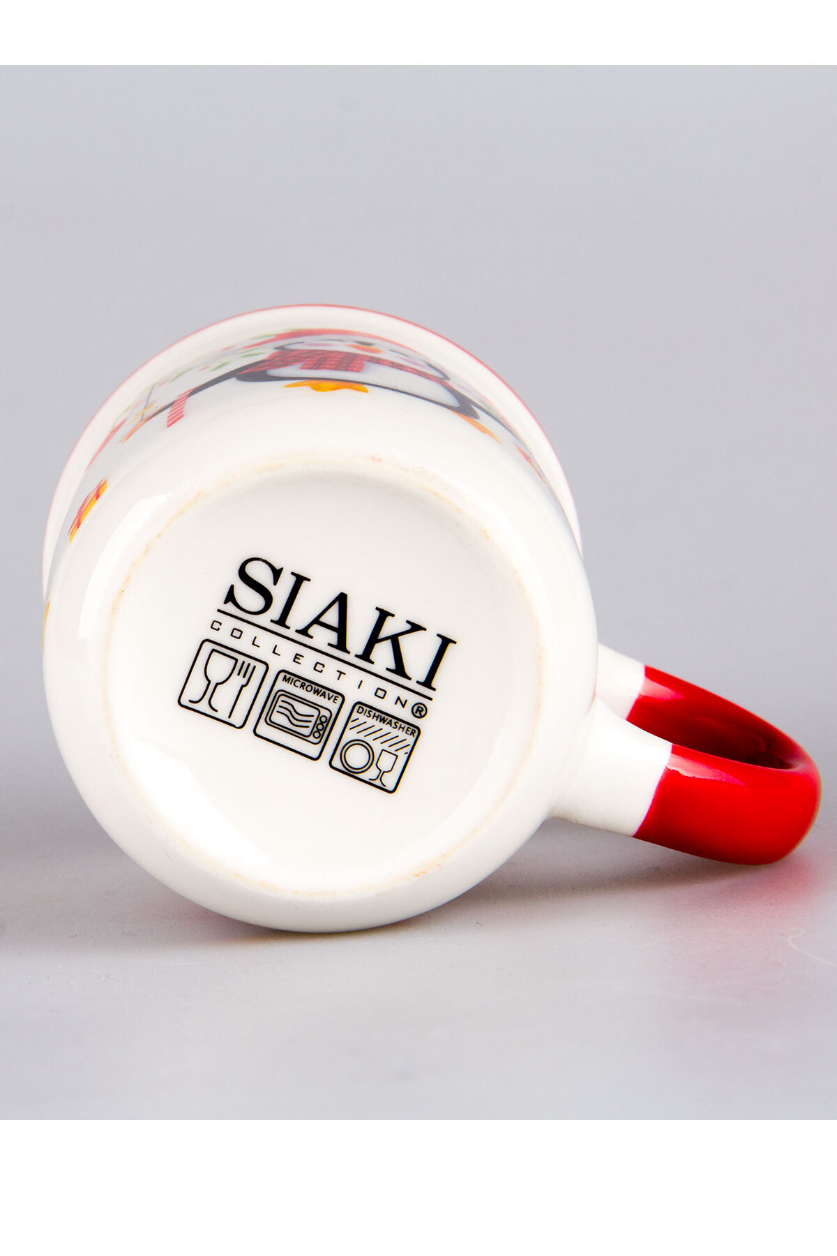 SIAKI Collection Yılbaşı Kupası Kırmızı Penguen Figürlü Fiyatı ...