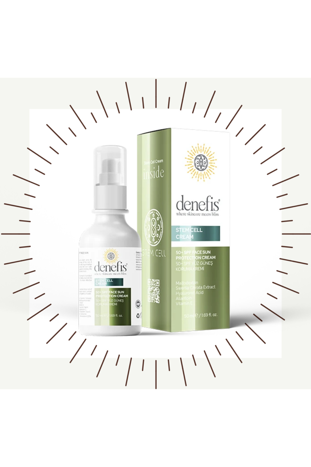 Denefis 50+ Spf Yüz Güneş Koruma Kremi Fiyatı, Yorumları - Trendyol
