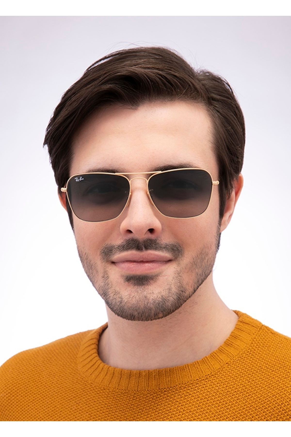 Ray-Ban Mor Optik Rb3136 181/71 58 "caravan" Unisex Model Degrade Cam ...