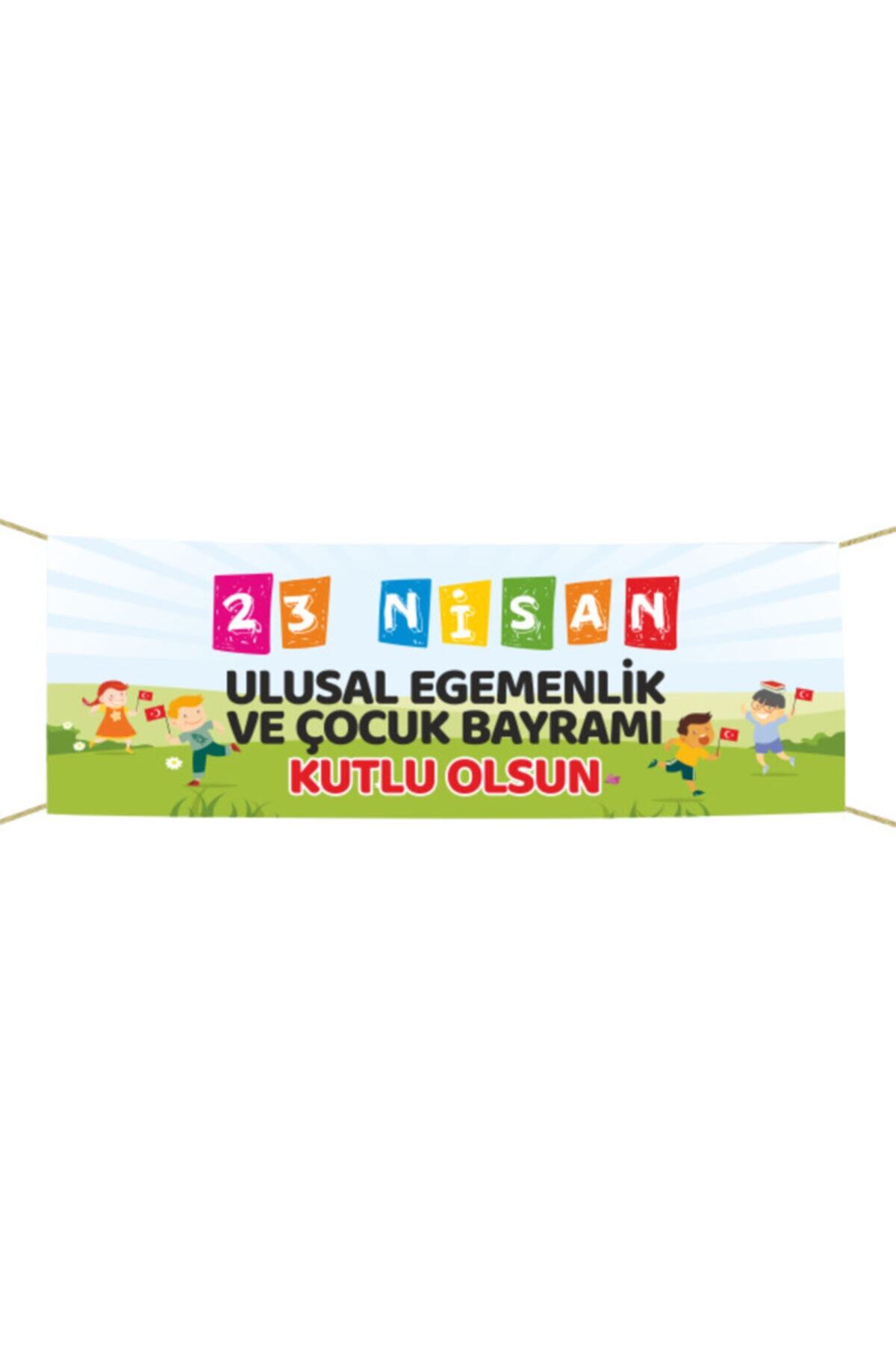 Özgüvenal 23 Nisan Afiş - Pankart 75x300 Cm - Fiyatı, Yorumları