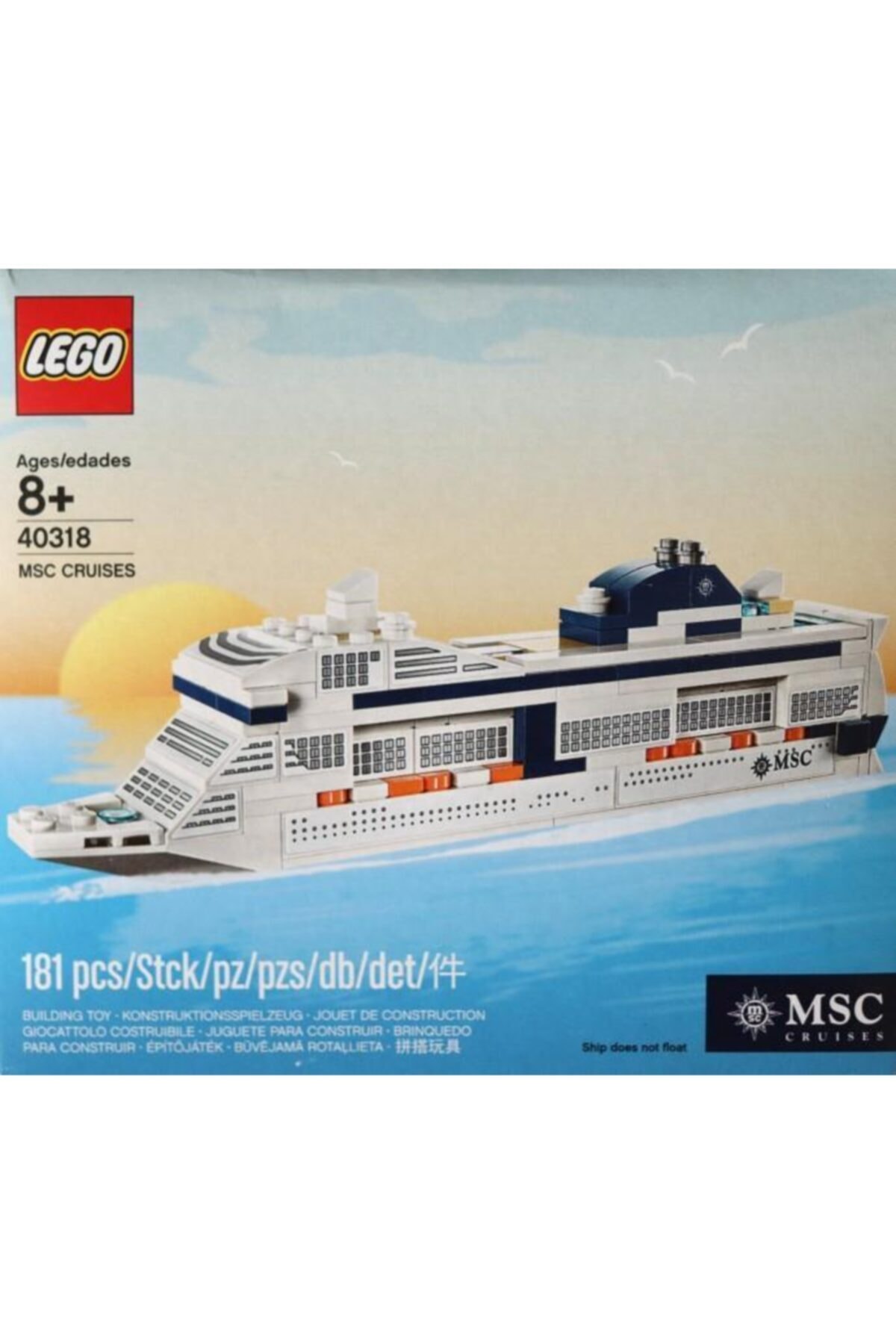 LEGO 40318 Msc Cruise Ship Fiyatı, Yorumları - Trendyol