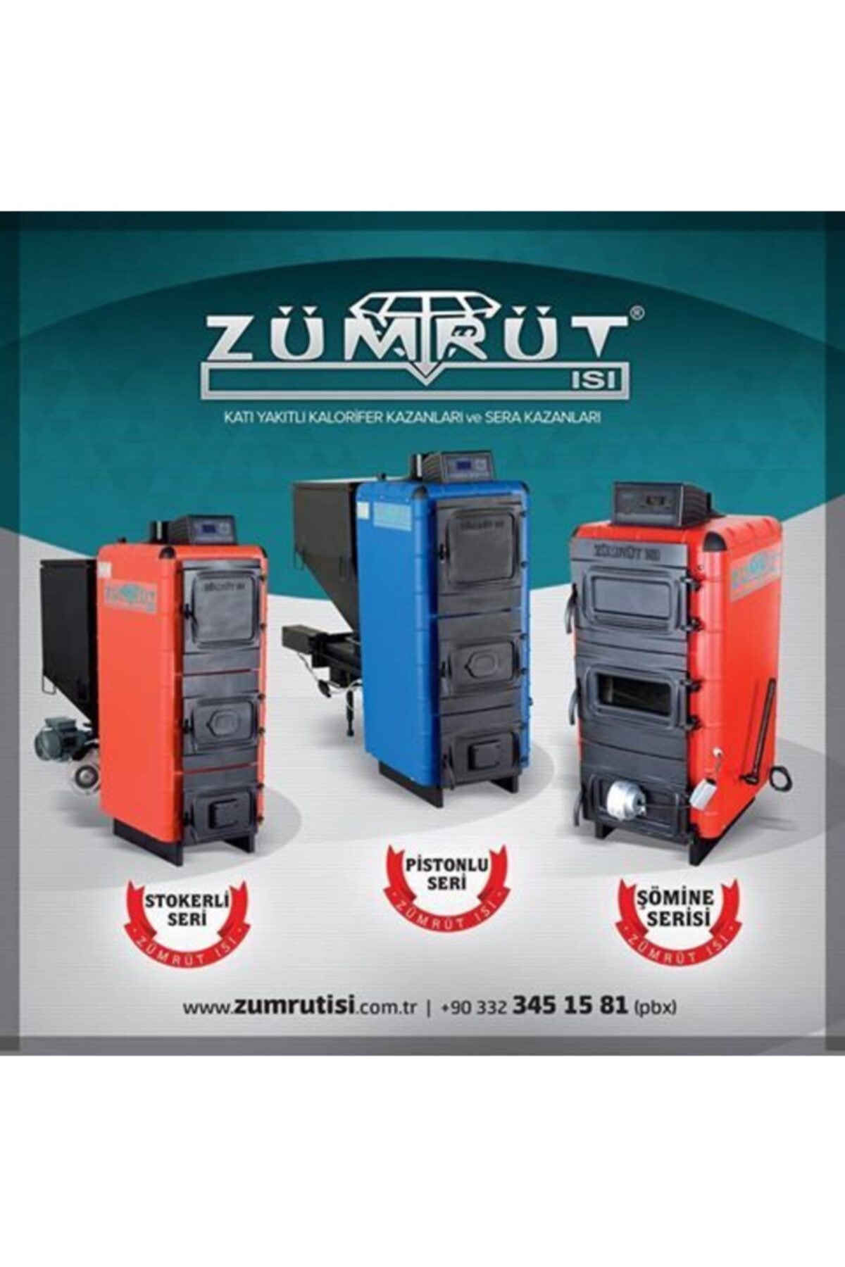 zumrut Isı Zümrüt Isı, Kbo 43.000 Kcal/h Manuel, Kat Kaloriferi, Her Türlü Yakıt Yakma ...