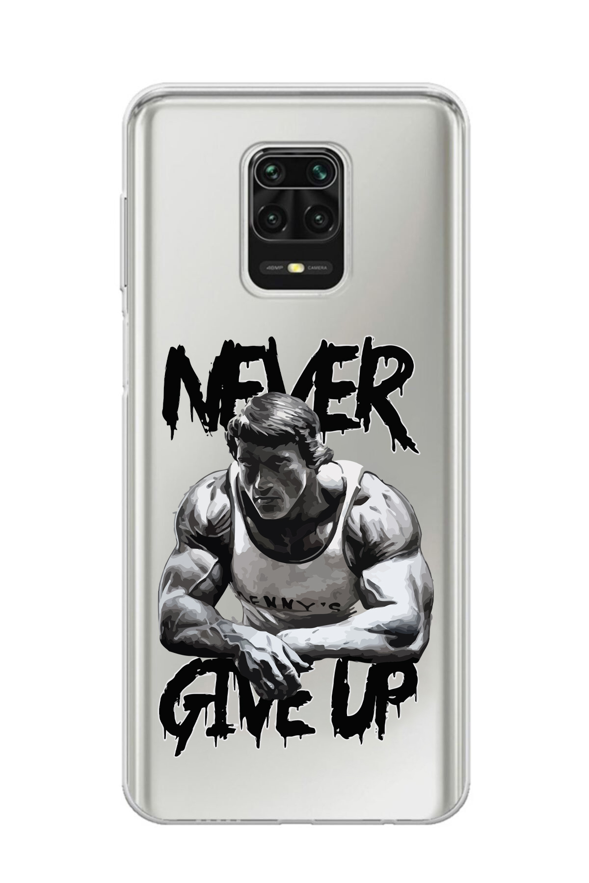 Magic Ring Redmi Note 9 Pro/Note 9S Uyumlu Arnold Fitness Never Give Up ...