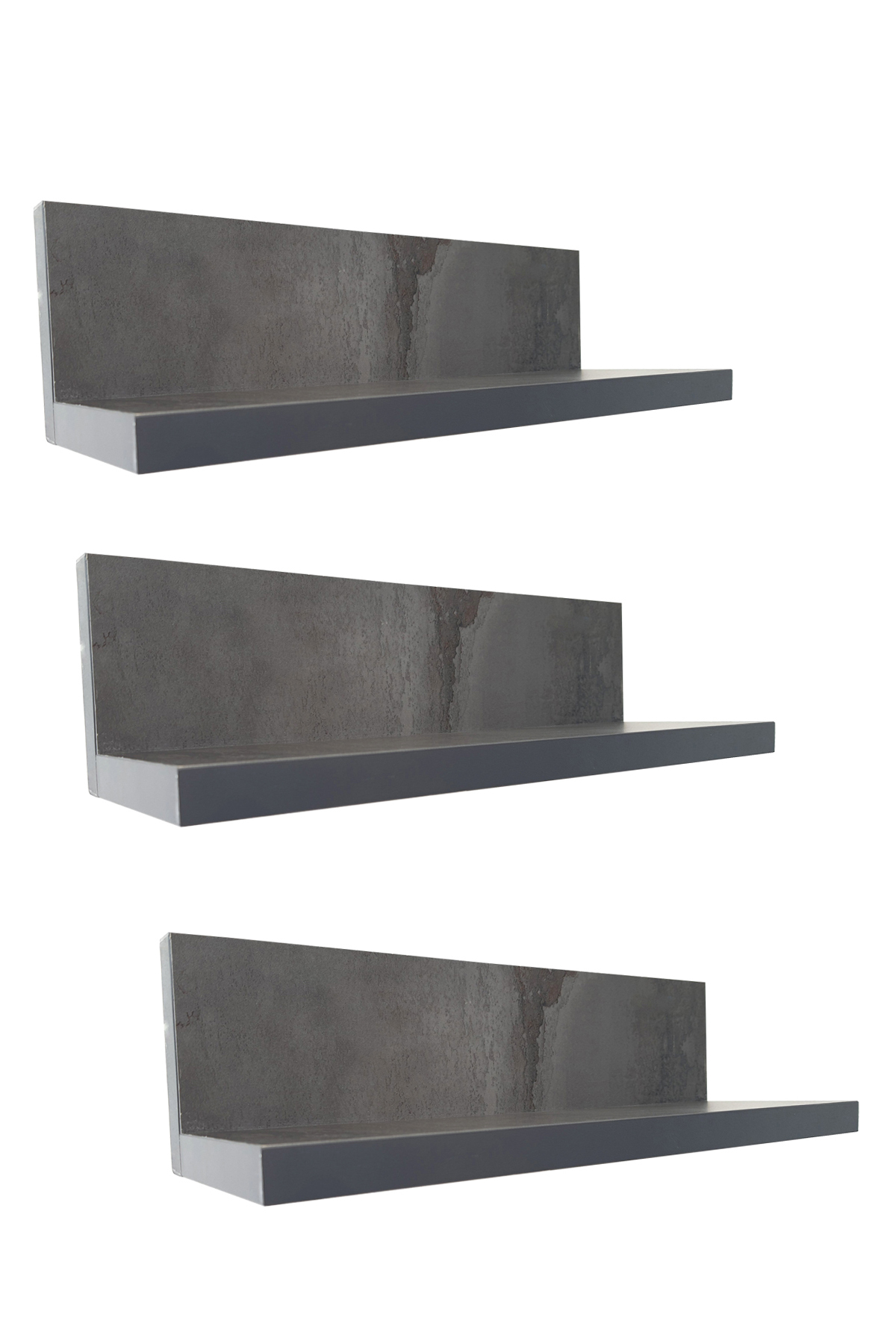 SürLaz Ahşap Raf 3'lü Duvar Rafı Dekoratif Raf Takı Oje Baharatlık ...