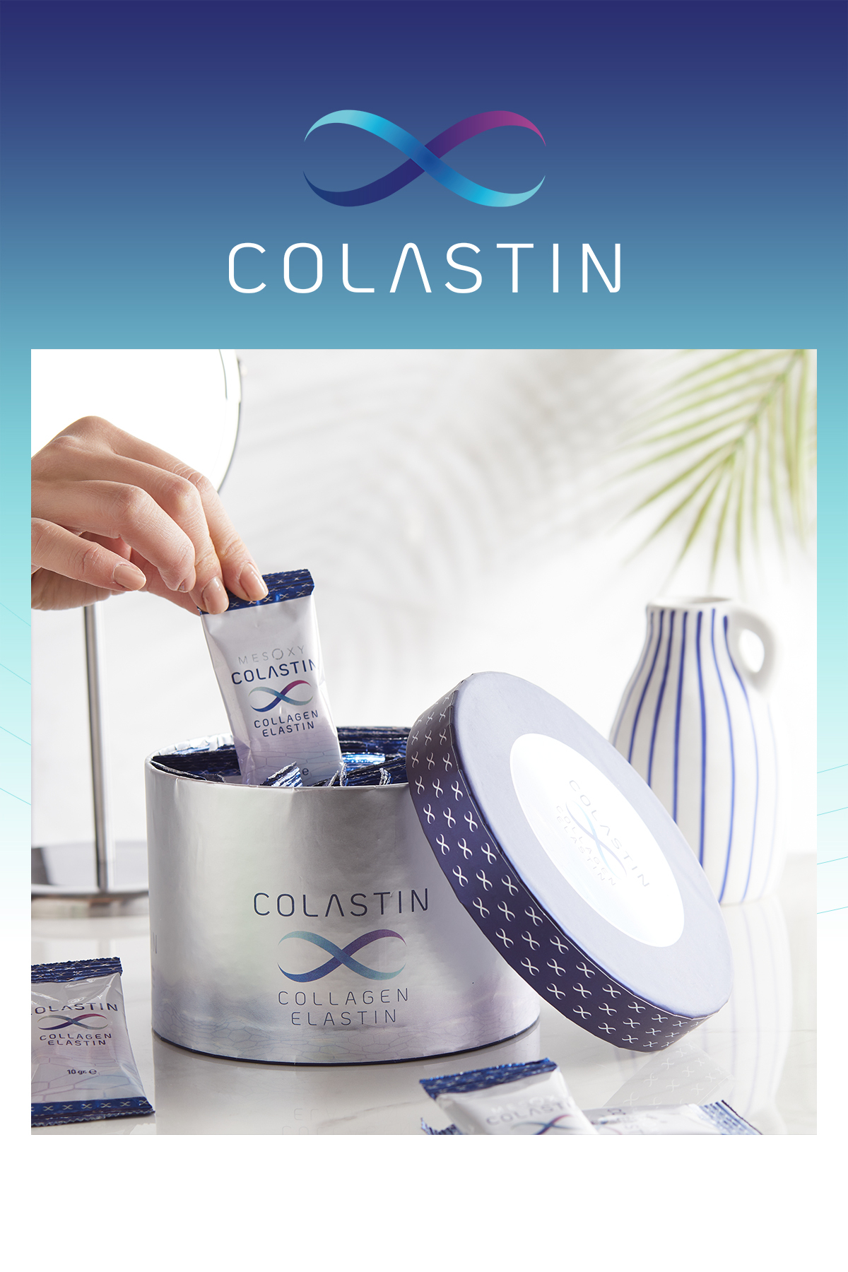 Colastin 7500 Mg Kolajen + 200 Mg Elastin 28 Adet Toz Saşe | Kolay ve ...