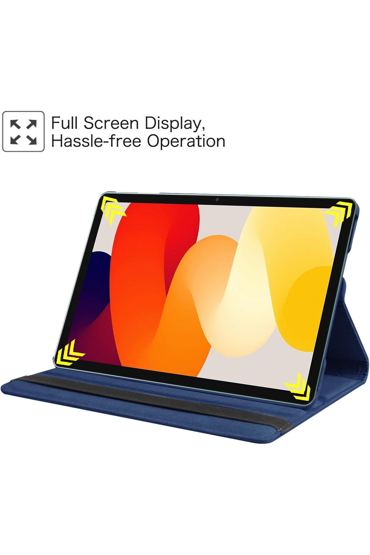 m.tk moveteck Xiaomi Redmi Pad Se 11 Inç Tablet Kılıf 360 Döner Pu Deri ...
