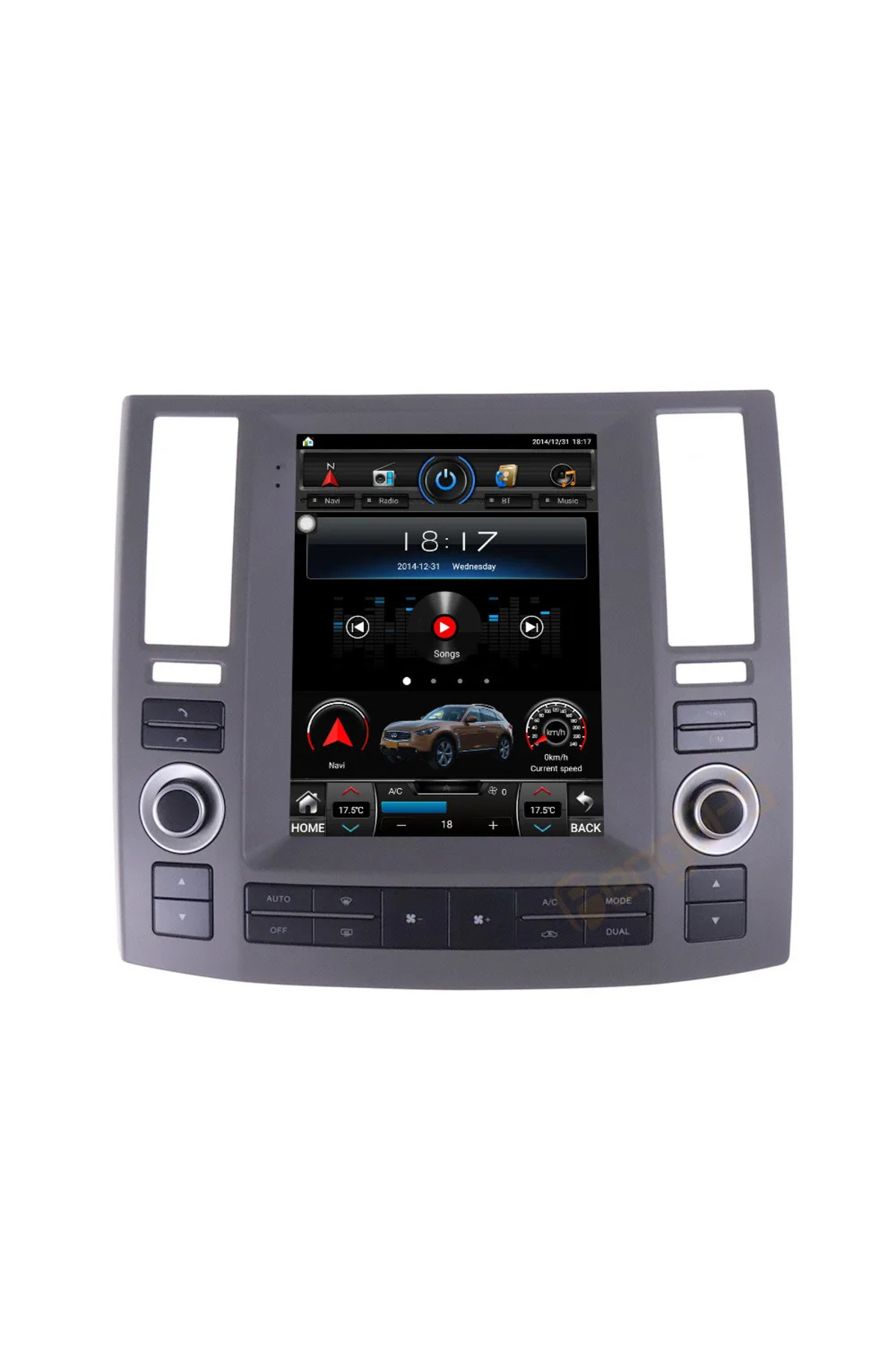 CELALİ TUNİNG İnfiniti FX35 (2003-2009) Android 12 Carplay Navigasyon ...