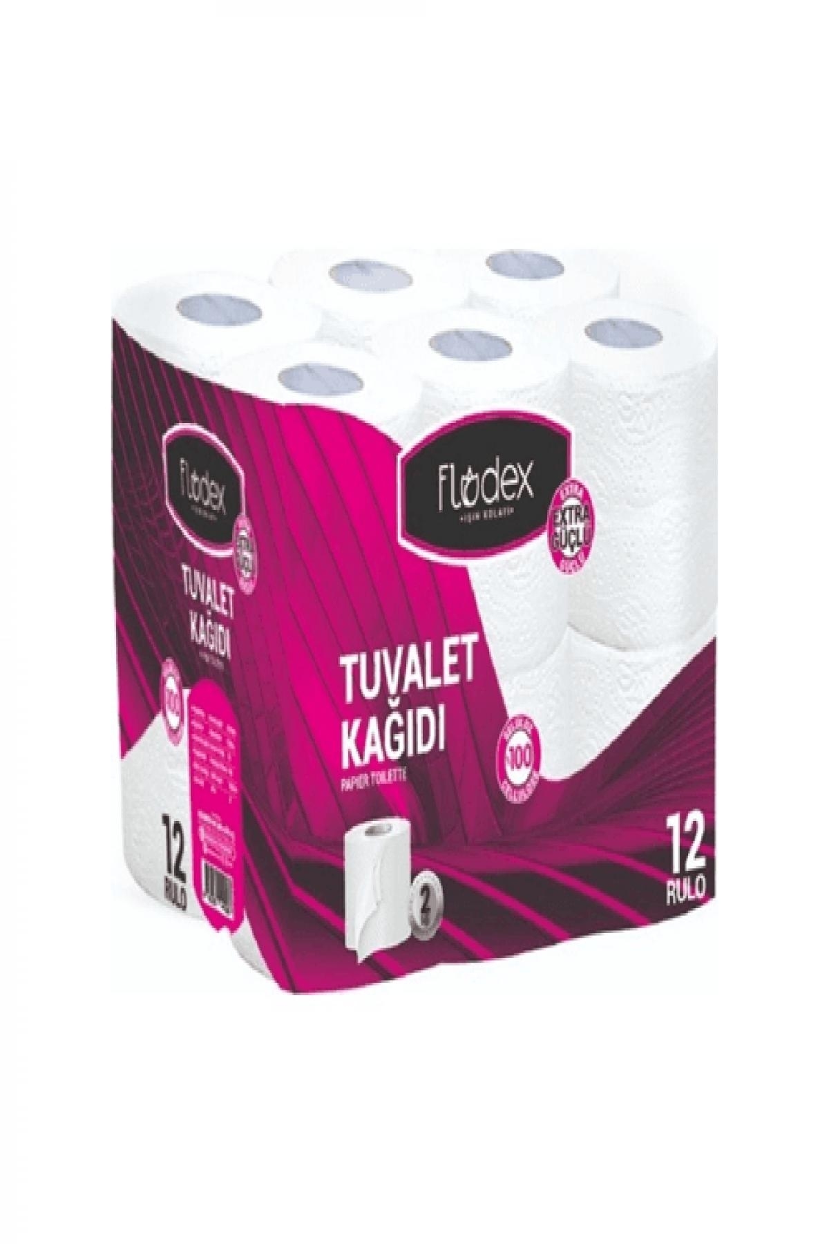 Genel Markalar FLODEX 2 KATLI 12 Li TUVALET KAĞIDI - Fiyatı, Yorumları
