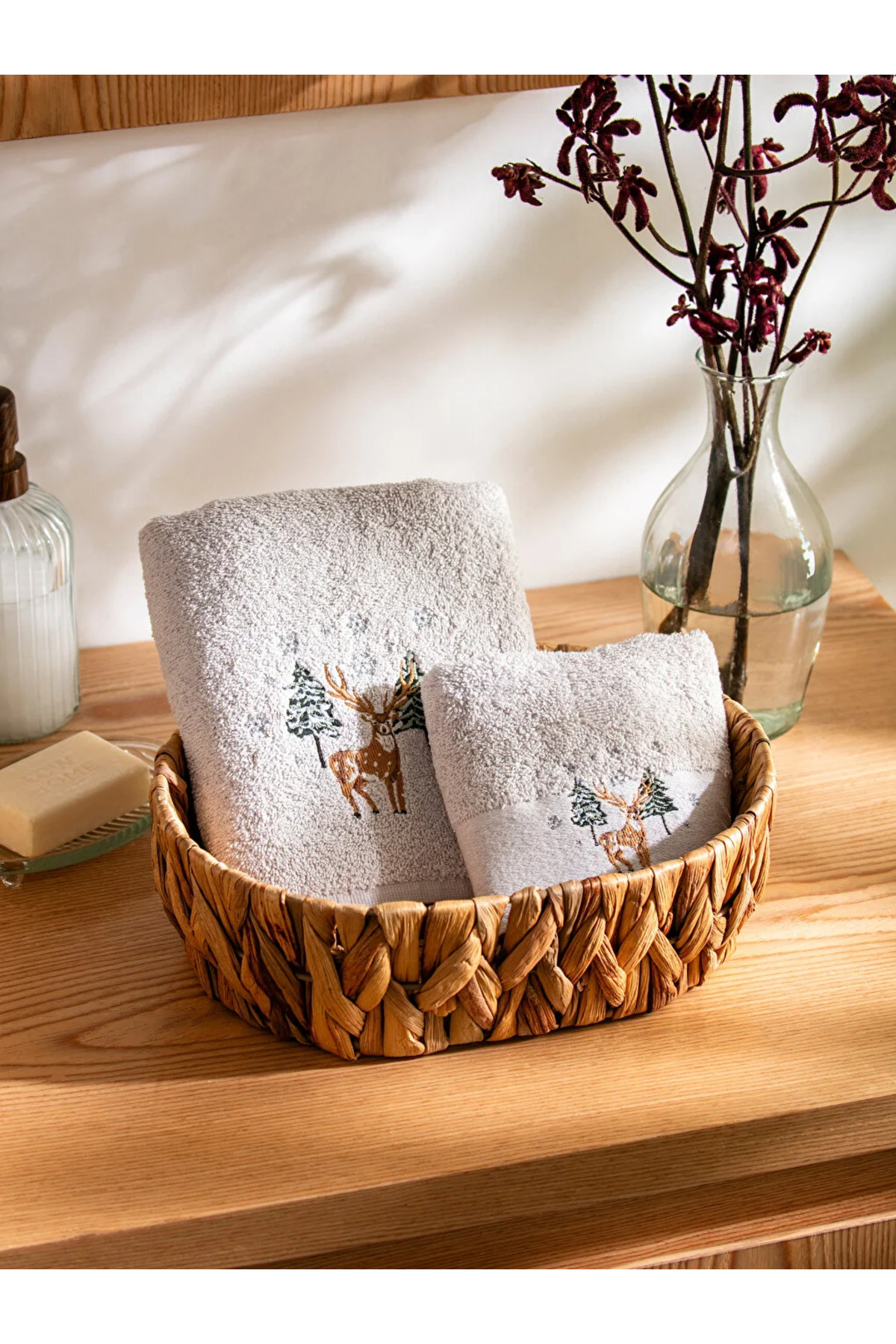 LC Waikiki LCW HOME Geyik Nakışlı Havlu Seti Fiyatı, Yorumları - Trendyol