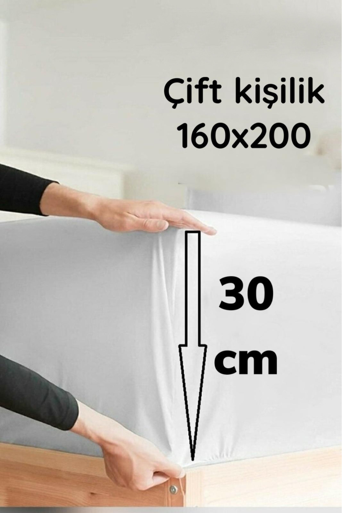 BESTİNA GOLD Double Ranforce Cotton Fabric Elastic Sheet Set BTG08 ...