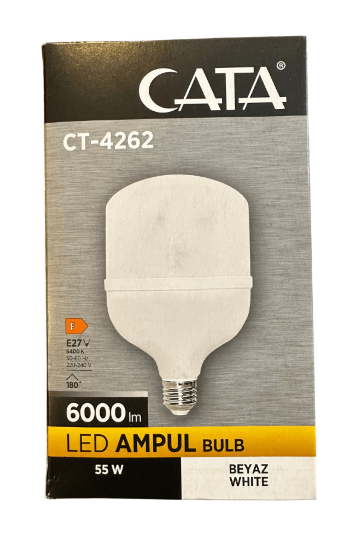Cata CT-4262 55W 6400K (Beyaz Işık) E27 Duylu Led Torch Ampul - Fiyatı ...