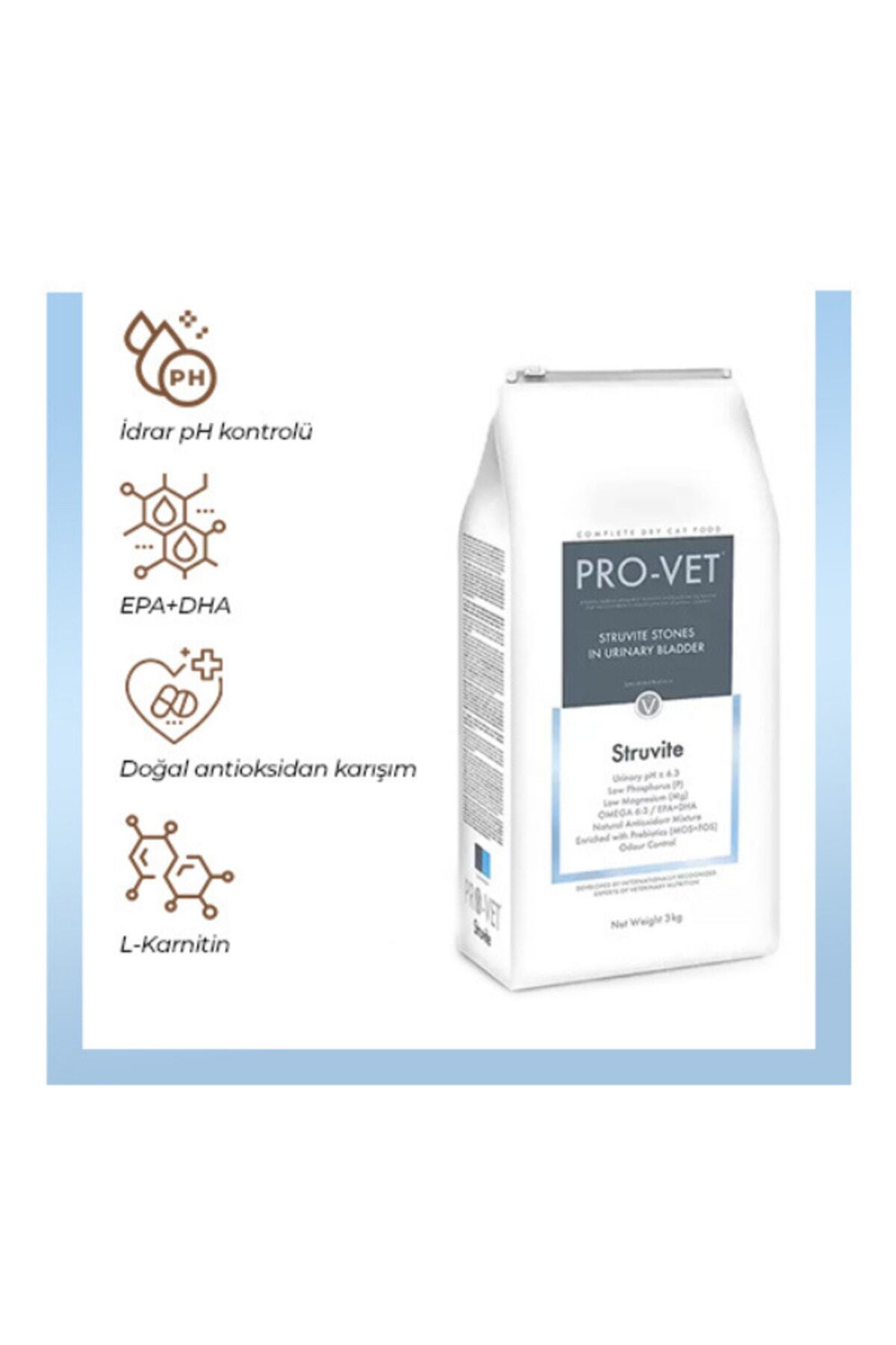 PRO-VET Struvite Urinary Idrar Yolu Destekleyici Veteriner Kedi Maması 3 Kg Fiyatı, Yorumları ...