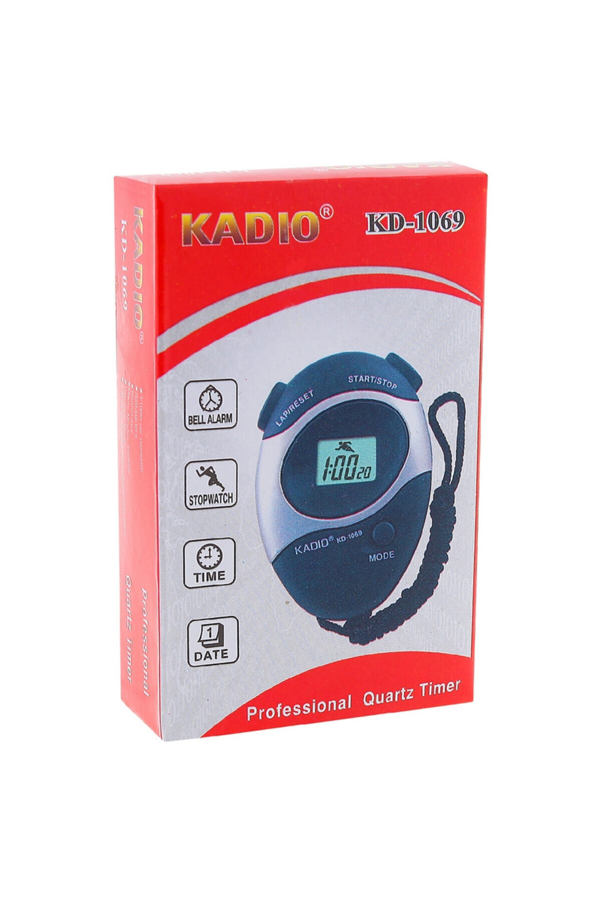 Mahi Max Profesyonel Kadio Digital Kronometre Çok Fonksiyonlu İpli ...