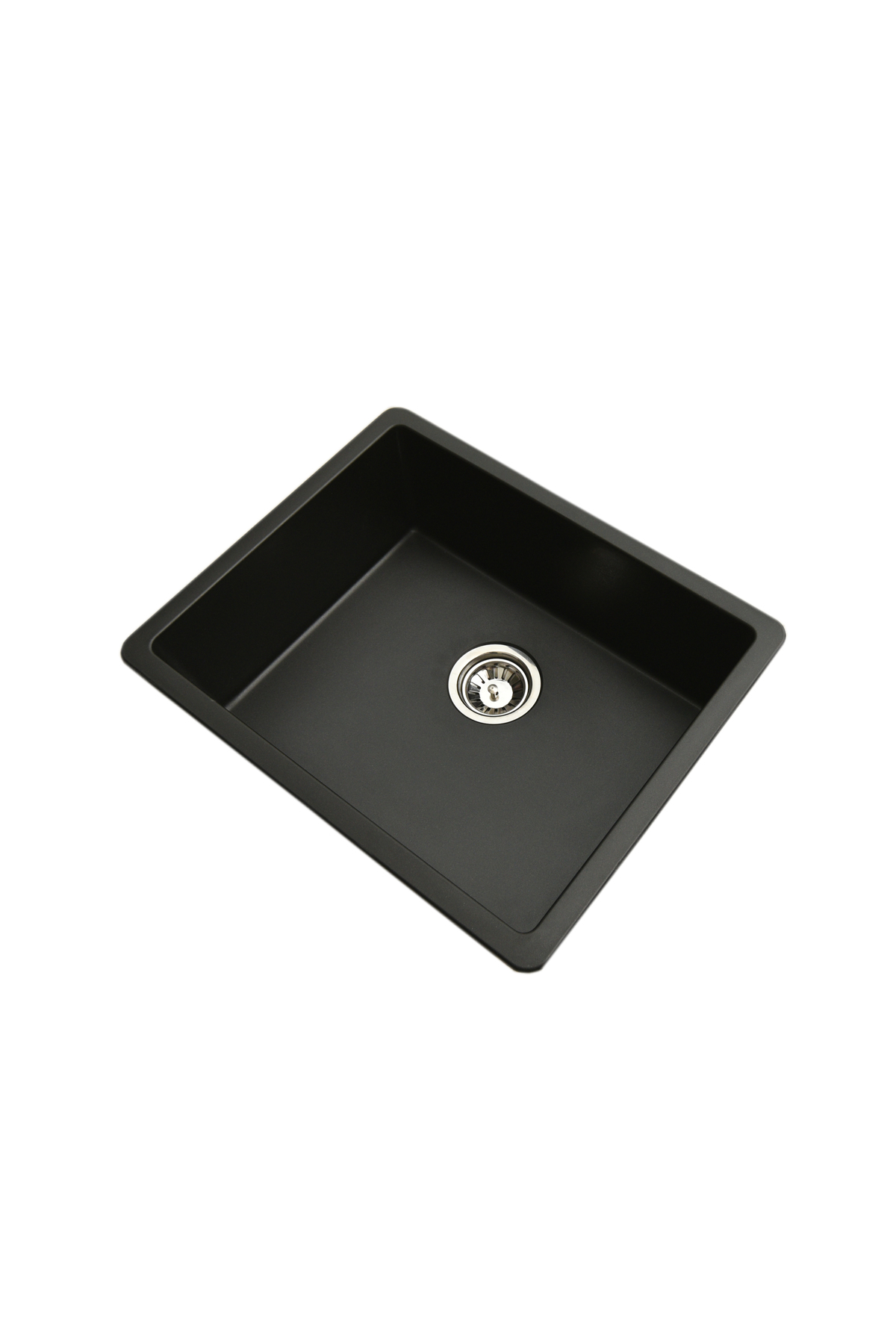 Vinox I I Granit Eviye Siyah Tek Göz Tezgah Altı Mutfak Evyesi 55x45cm (VX-A55) - Fiyatı, Yorumları