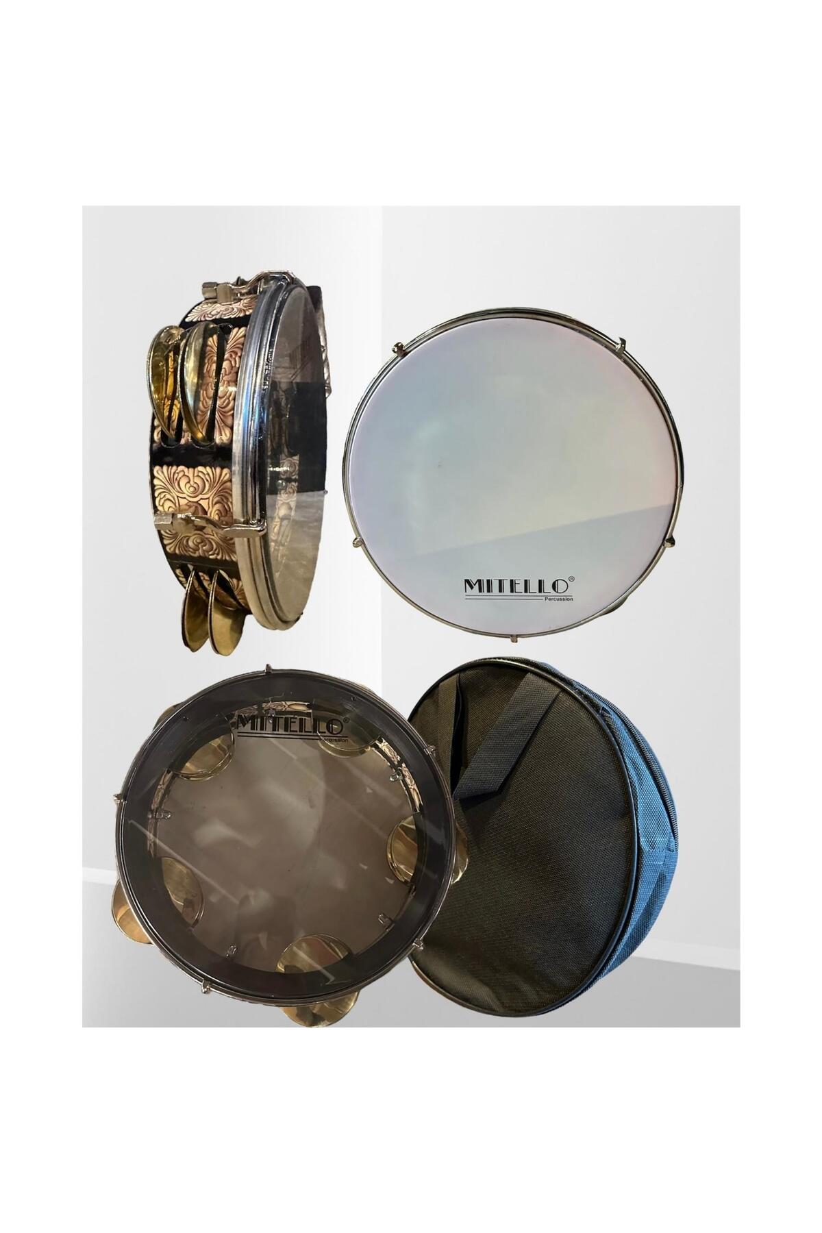 RHYTHM PERCUSSION Ptaspz Profesyonel Ayarlı Kaplama Prinç Zilli Tef ...