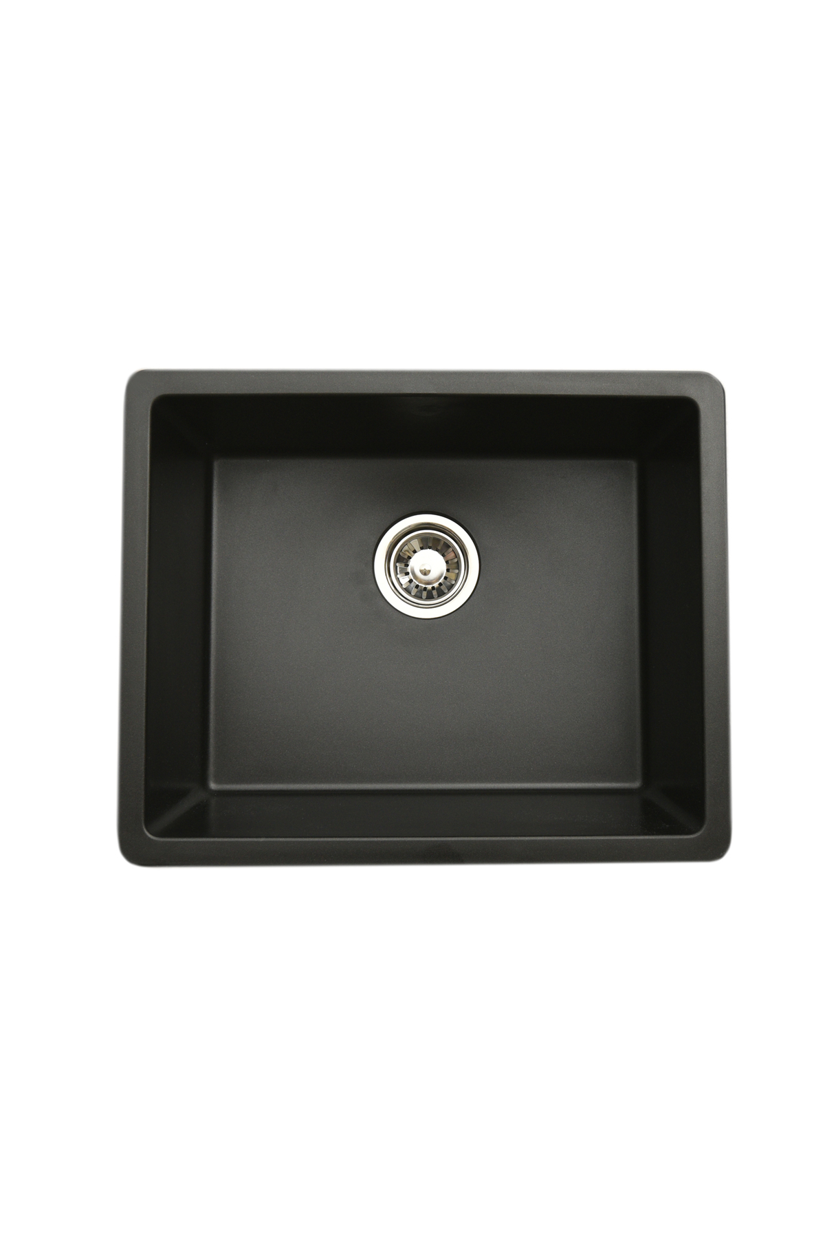 Vinox I I Granit Eviye Siyah Tek Göz Tezgah Altı Mutfak Evyesi 55x45cm (VX-A55) - Fiyatı, Yorumları