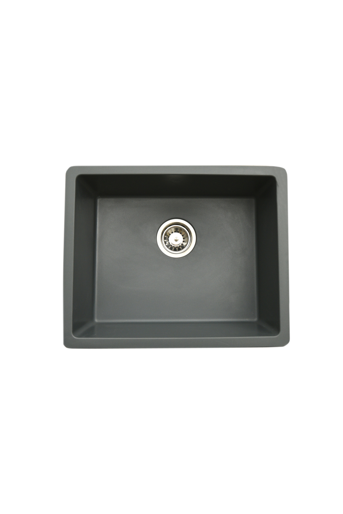 Vinox I I Granit Eviye Antrasit Tek Göz Tezgah Altı Mutfak Evyesi ...