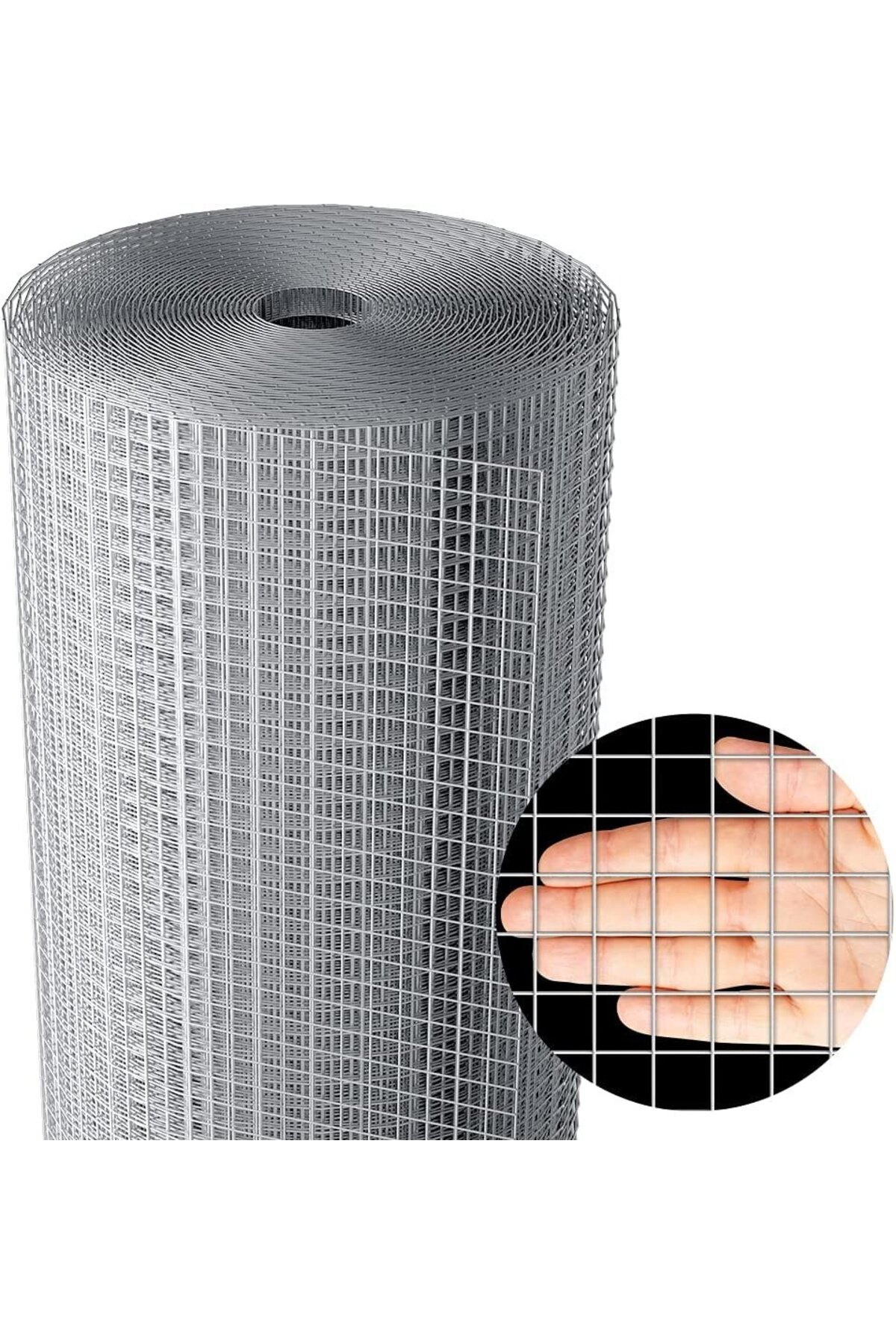 Mirsan Puntalı Tel Kafes 1 Metre eninde 25 Metre Boyunda 090mm 10x10 ...