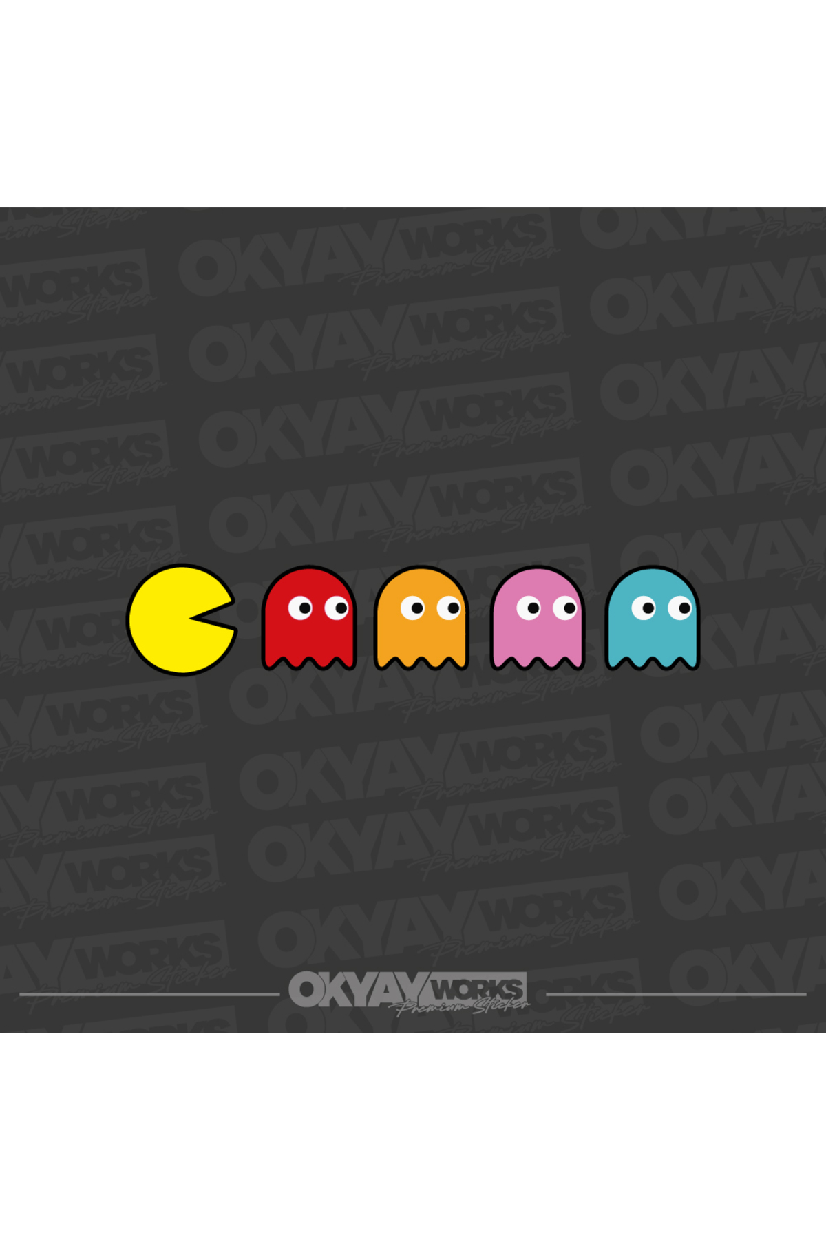 OkyayWorks Pac Man Sticker Fiyatı, Yorumları - Trendyol
