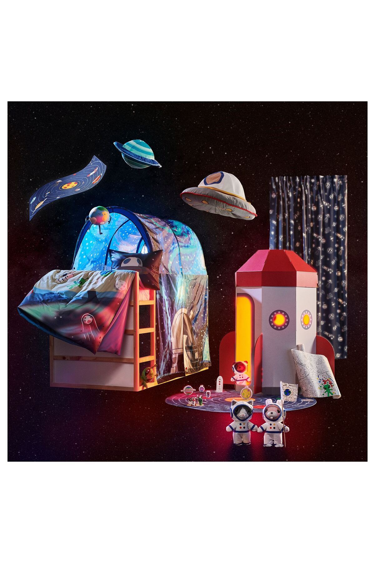 IKEA Rulo Boyama Kağıdı Beyaz 10 m Uzay Temalı Fiyatı, Yorumları - Trendyol