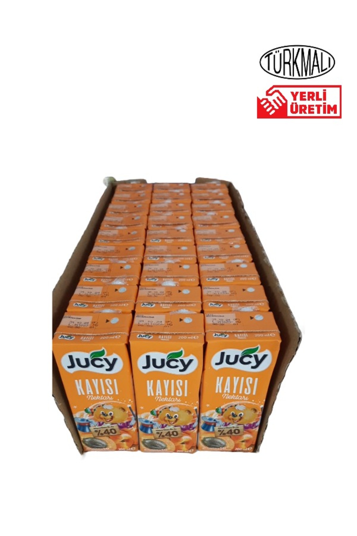 JUCY MEYVE SUYU JUCY 200 ML 1 KOLİ 27 ADET KAYISI NEKTARI Fiyatı ...