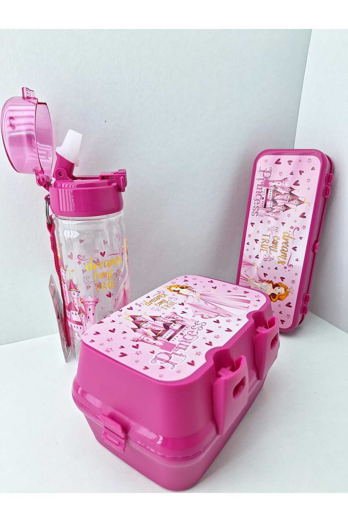 OPTİZON Optizon PRINCESS 3'lü Beslenme Seti - Sızdırmaz Suluk 4 Bölme ...